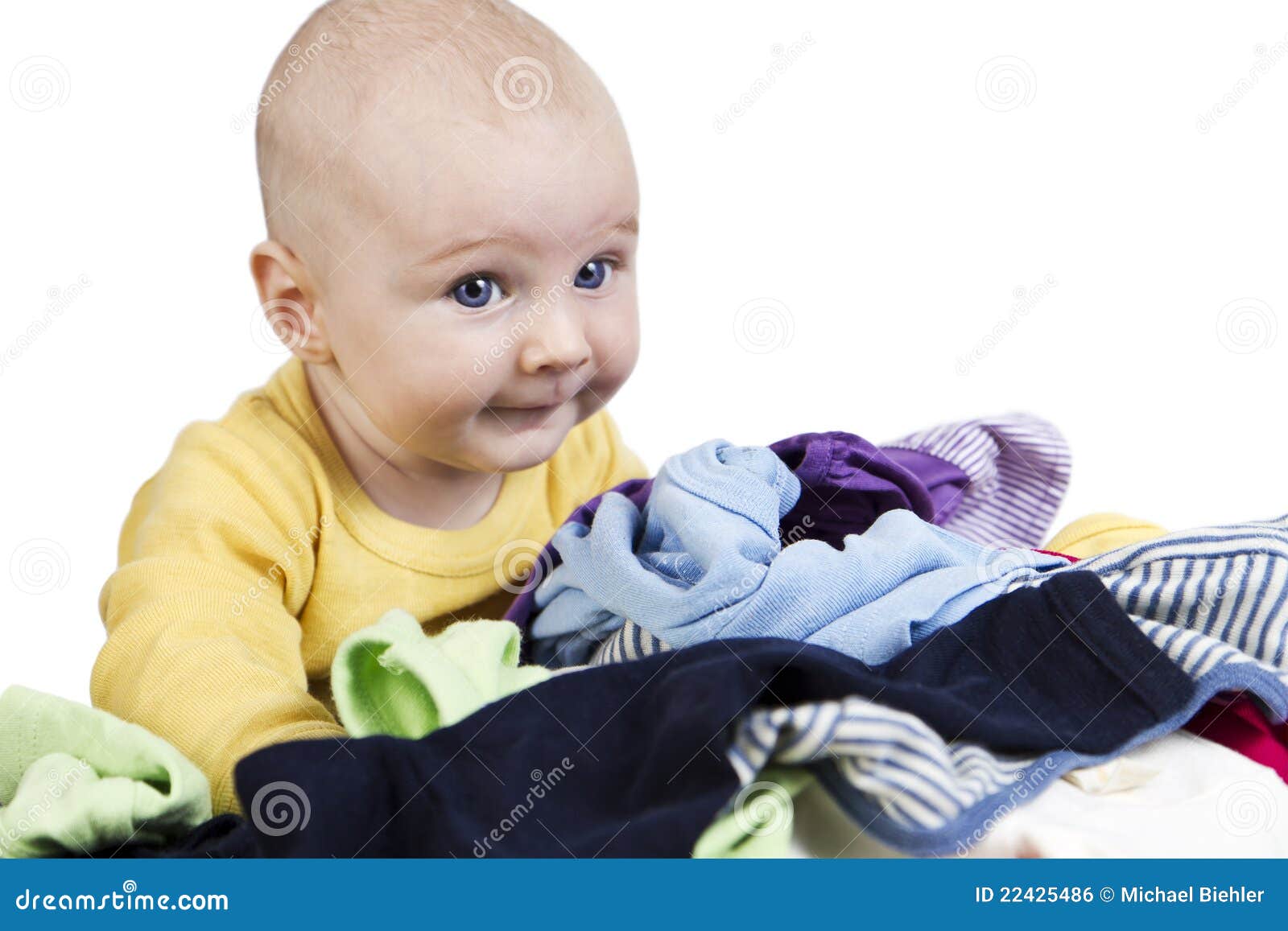 Young child with washing stock photo. Image of clothing - 22425486