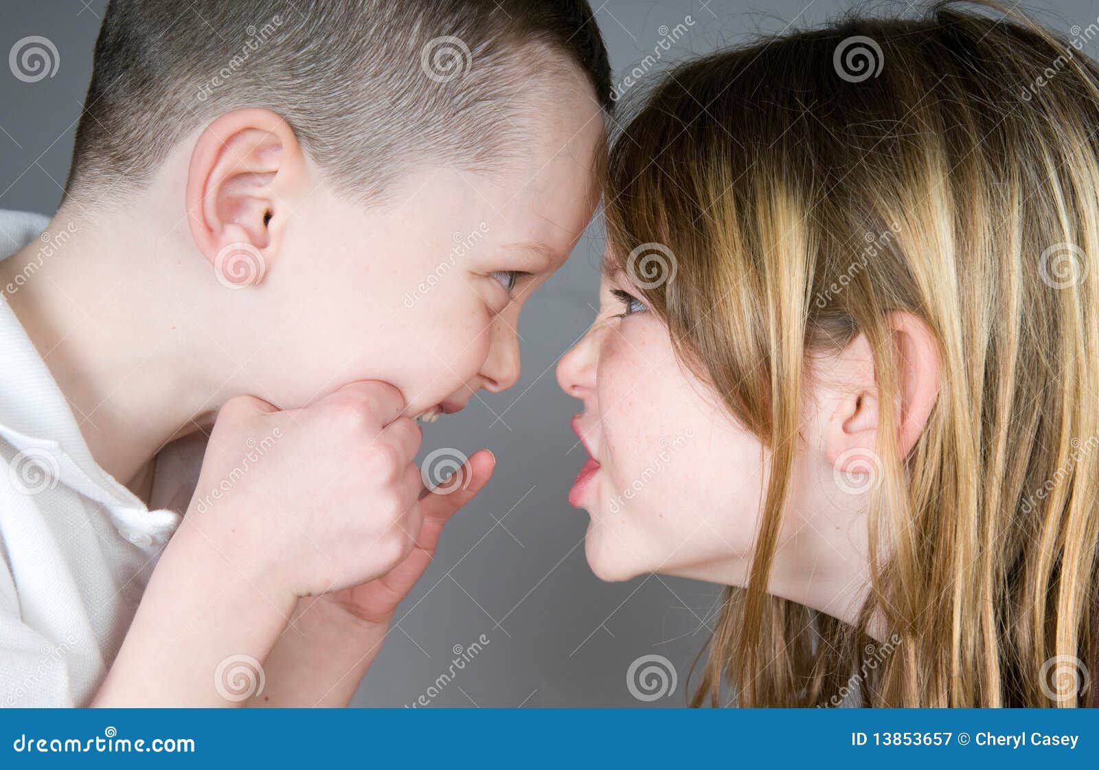 Young children fighting stock image. Image of arguing - 13853657