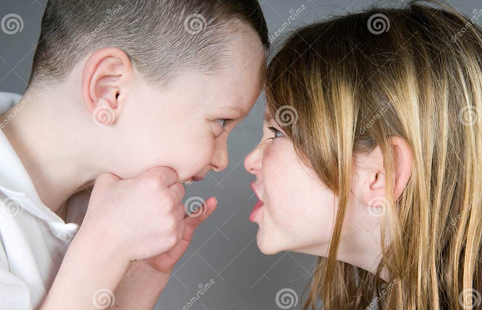 Young children fighting stock image. Image of arguing - 13853657