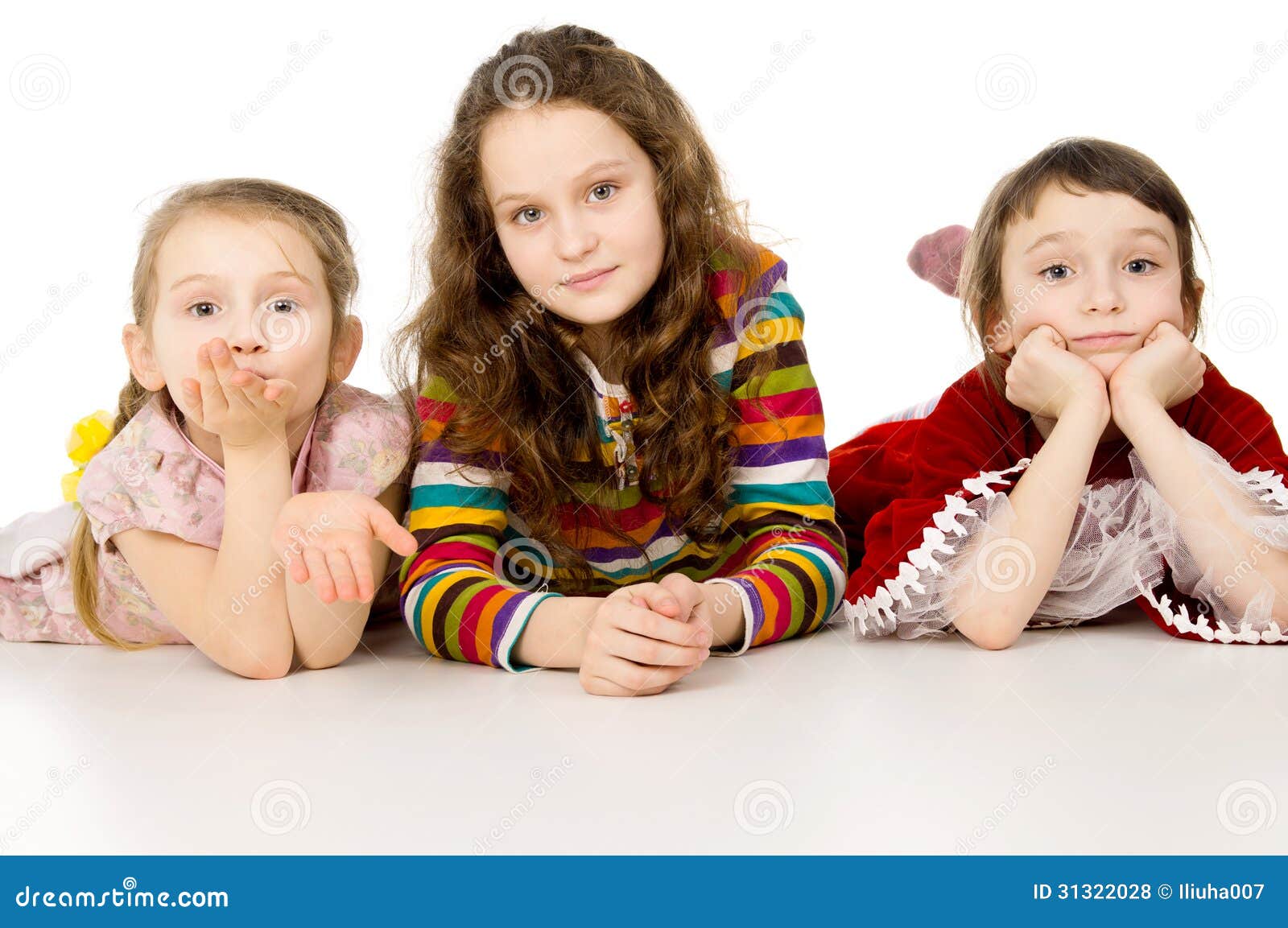 Young Children are Isolated Stock Photo - Image of mates, friendship ...