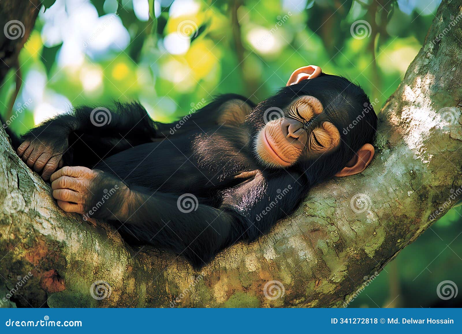 A Pig Napping Peacefully In A Soft Bed Of Straw Inside A Calm And Quiet ...