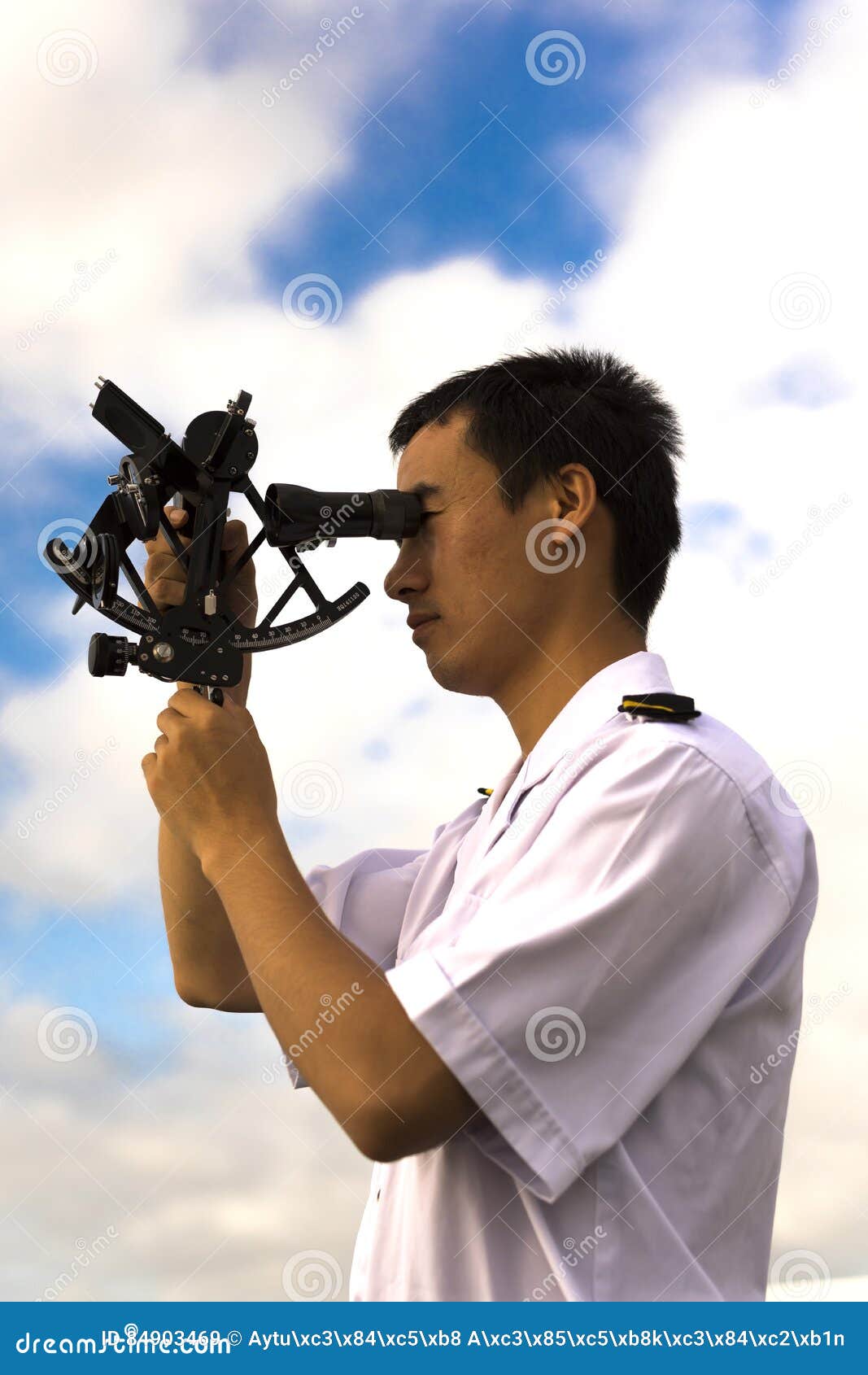 Young Chinese Navigator stock image. Image of color, person - 84903469