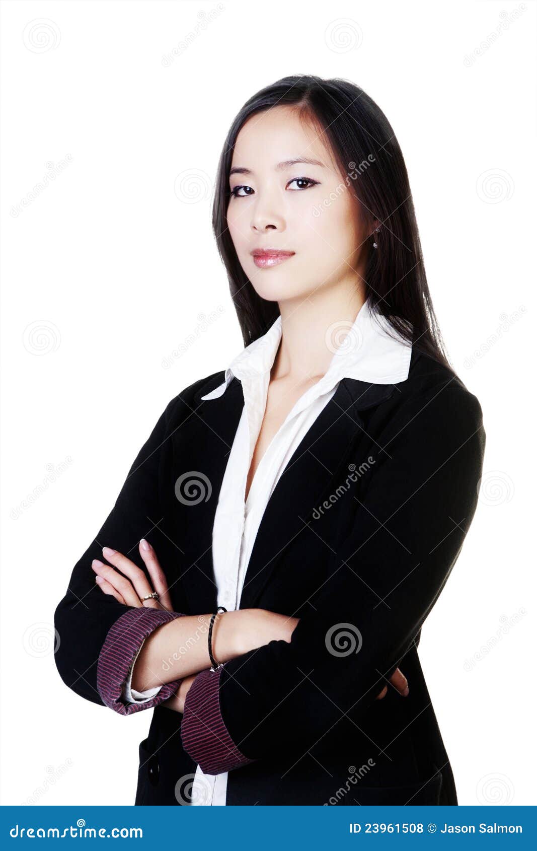 Young chinese woman stock photo. Image of corporate, secretary - 23961508
