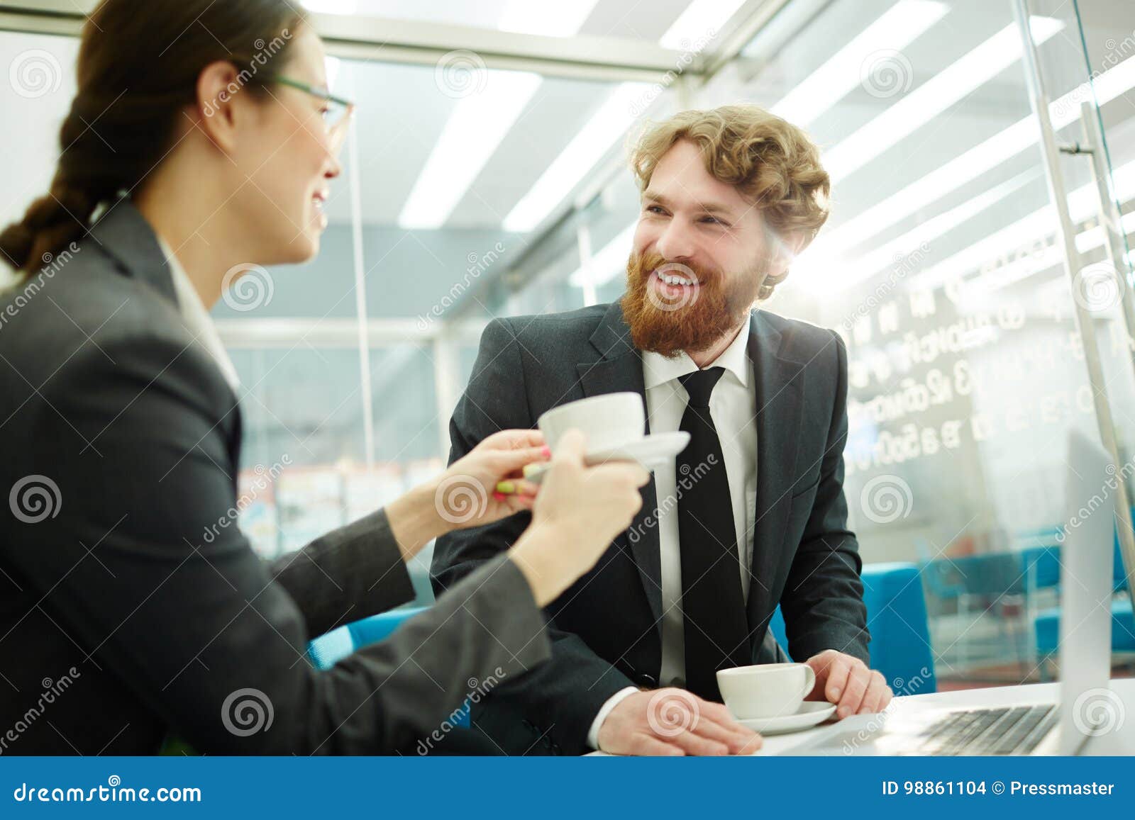 Discussion by coffee stock photo. Image of coffee, dining - 98861104