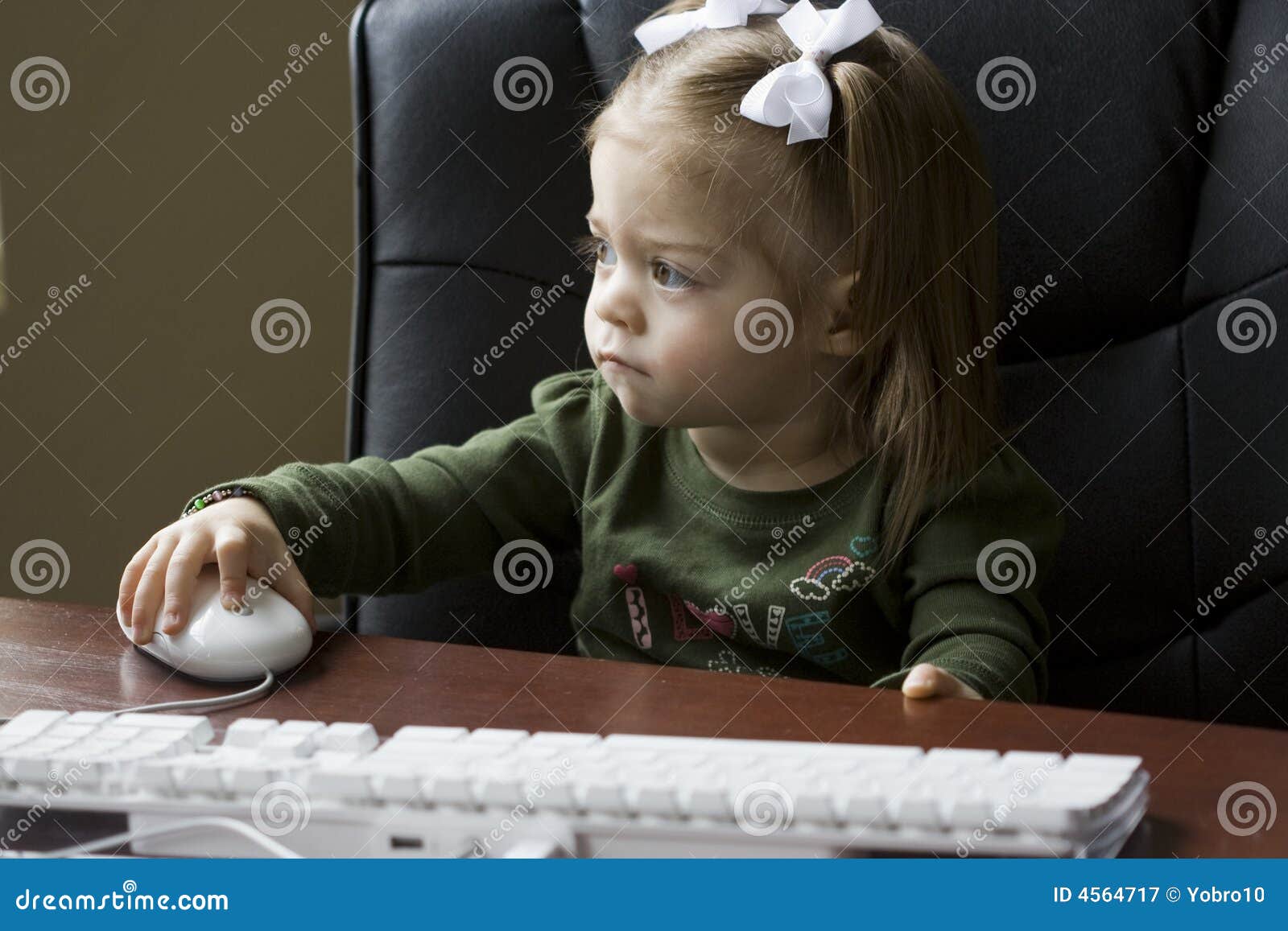 Young Computer Genius stock image. Image of mouse, educate - 4564717