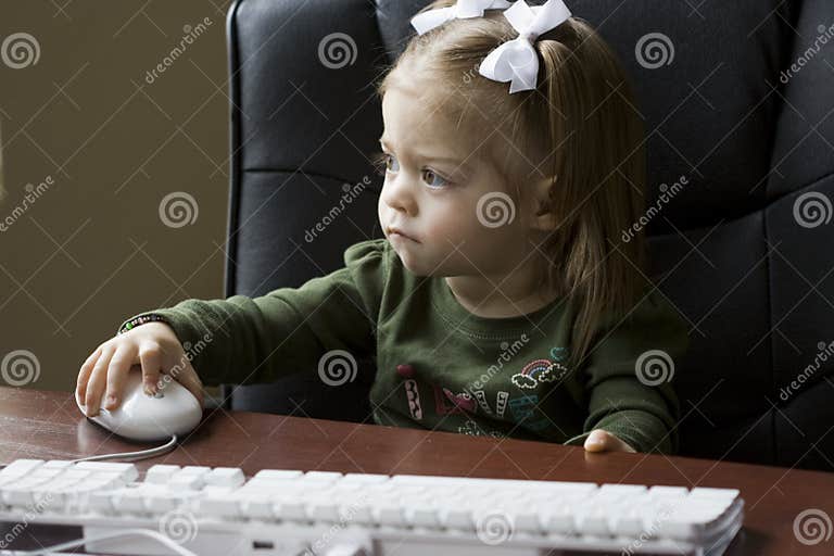 Young Computer Genius stock image. Image of mouse, educate - 4564717