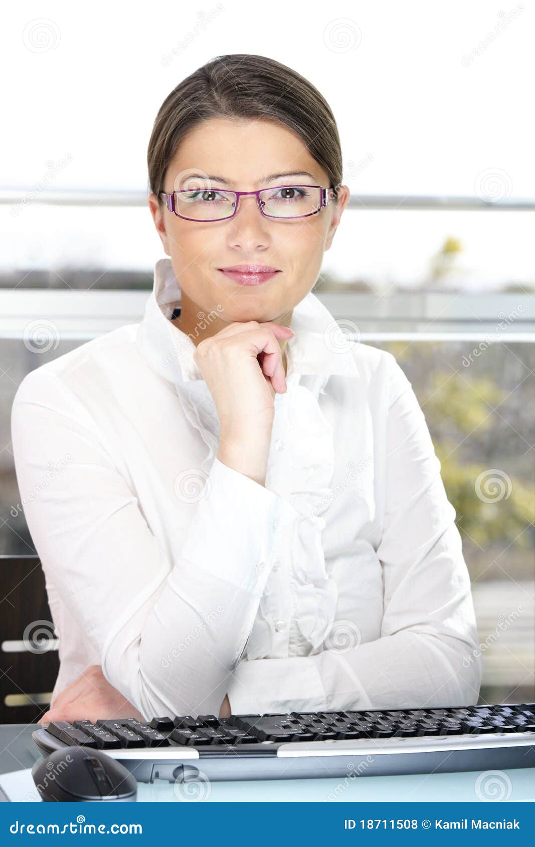 Young Confident Businesswoman in the Office Stock Photo - Image of ... Young Confident Businesswoman in the Office Stock Photo - Image of ...