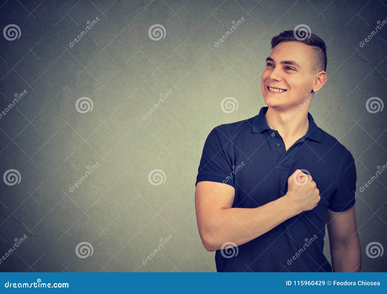 Confident Man Determined for a Change Stock Image - Image of brave ...