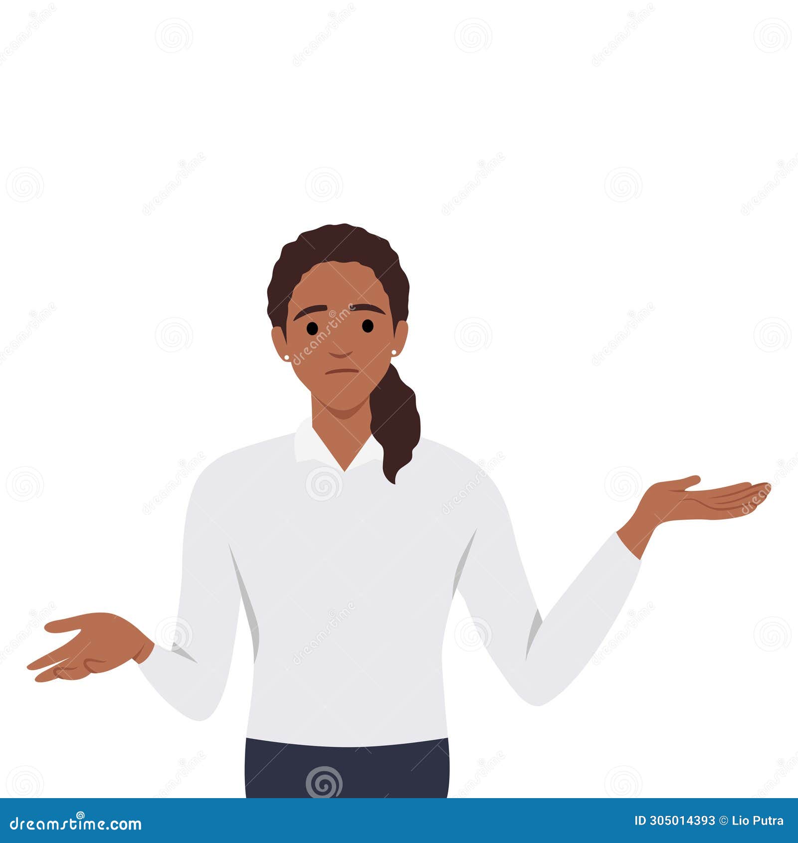 Confused Man Choosing Career Pathway. Vector Illustration ... Confused Man Choosing Career Pathway. Vector Illustration ...