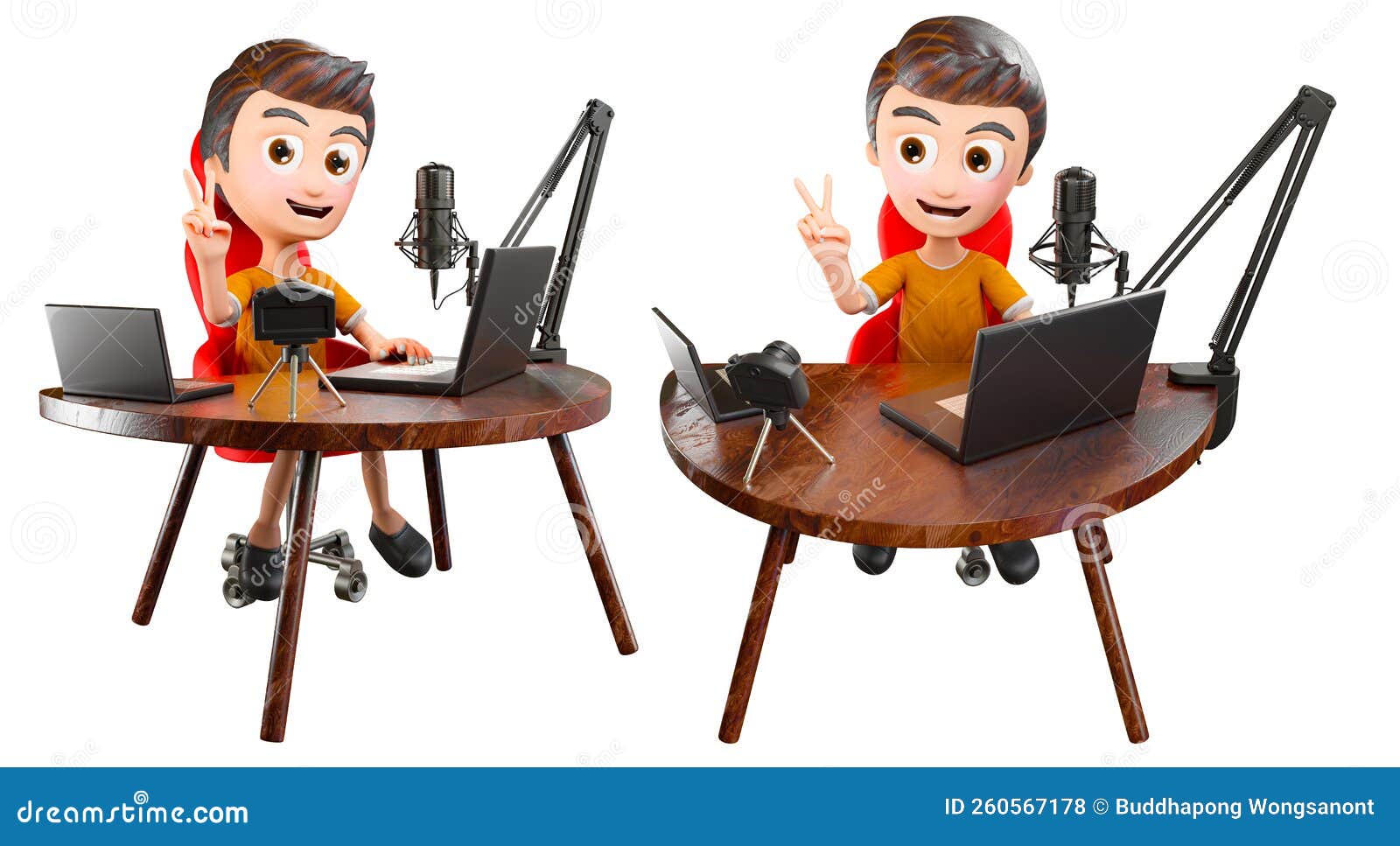 The Young Content Creator with the Professional Podcast and Vlogging ...