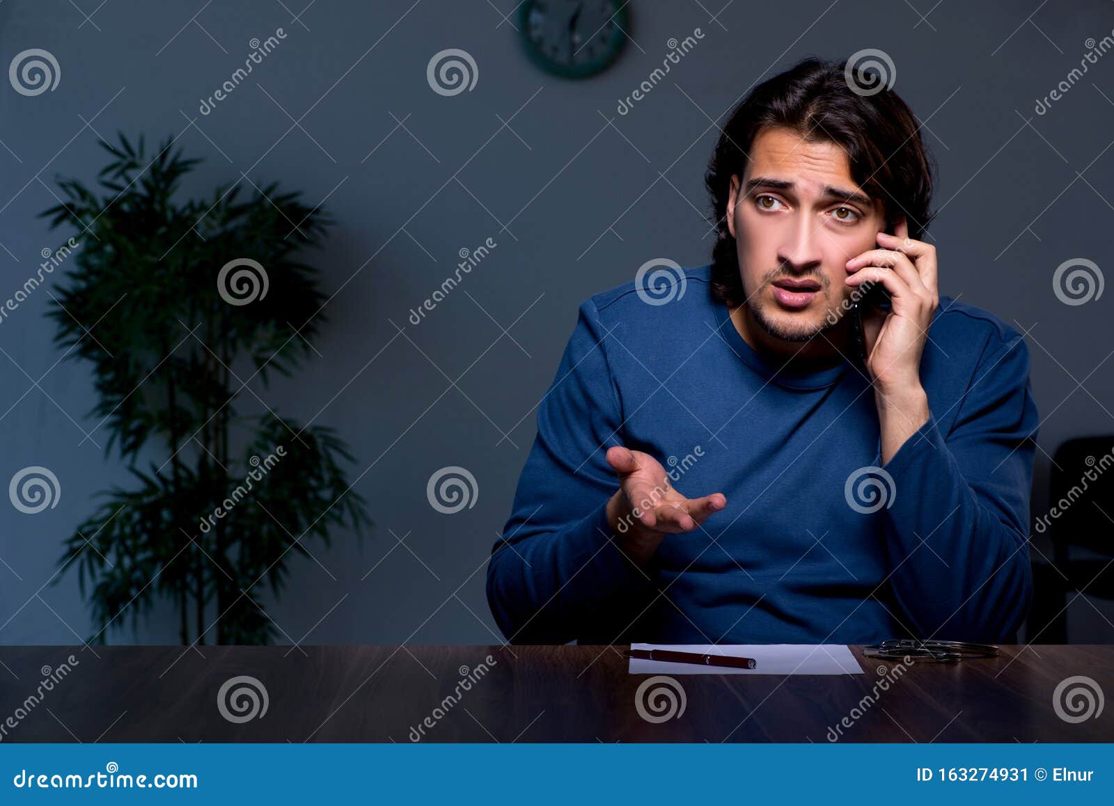 Young Convict Man Sitting in Dark Room Stock Image - Image of custody ...
