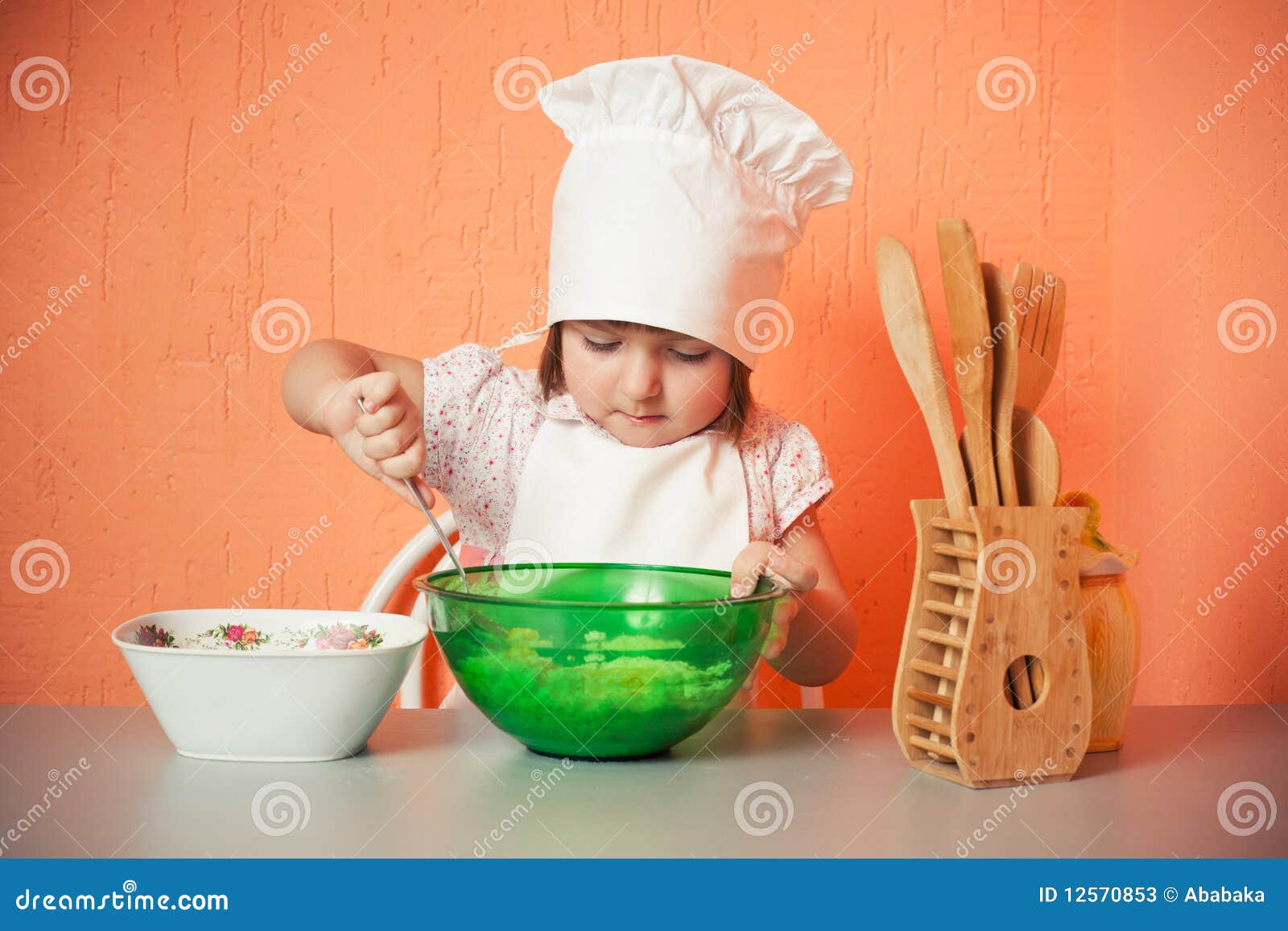 Young cook stock image. Image of expression, biscuits - 12570853