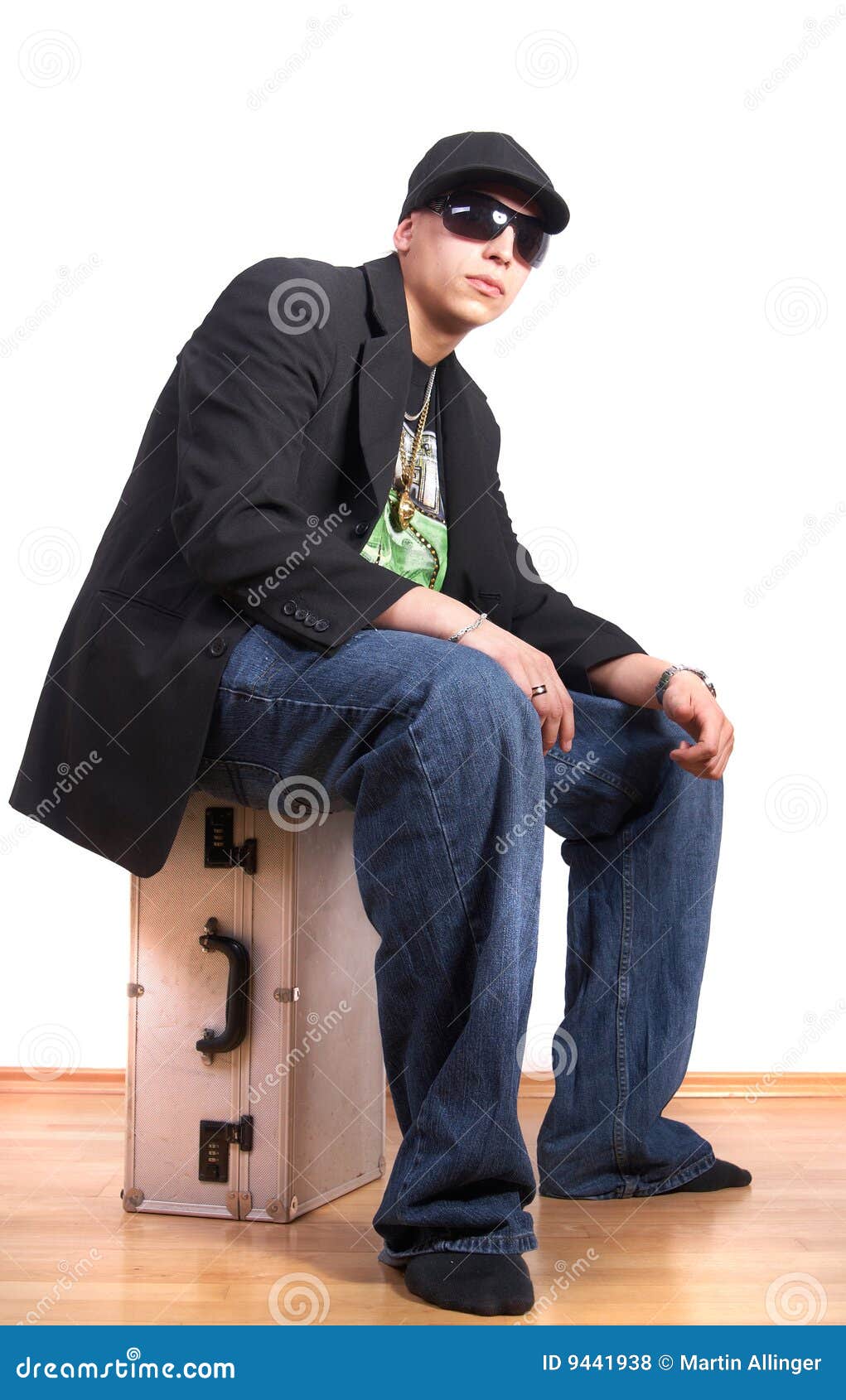 Young cool dude stock photo. Image of lifestyle, point - 9441938