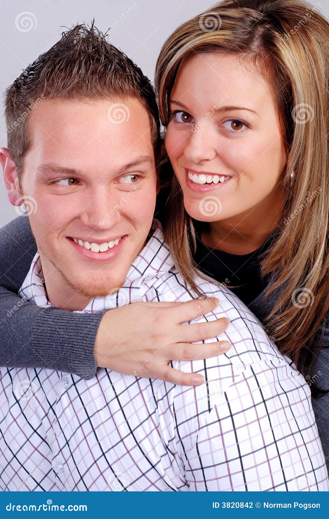 Young Couple stock photo. Image of casual, bonding, happy - 3820842