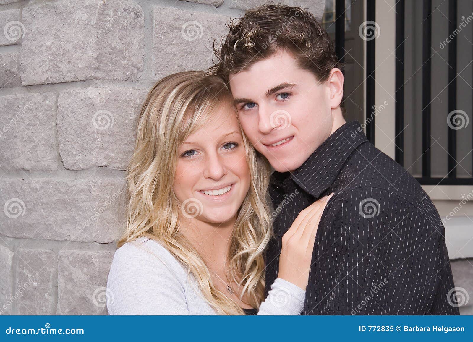 Young couple stock image. Image of sweet, pair, handsome - 772835