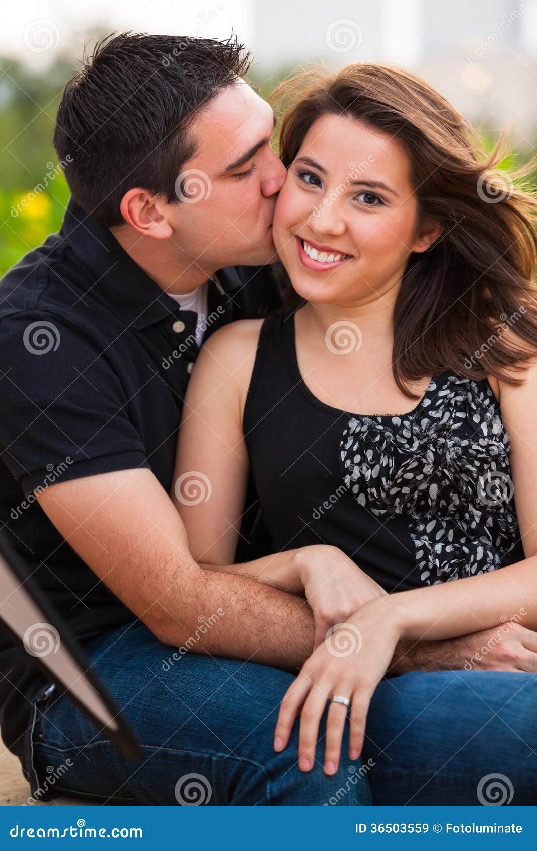 Young couple stock image. Image of affection, beauty - 36503559