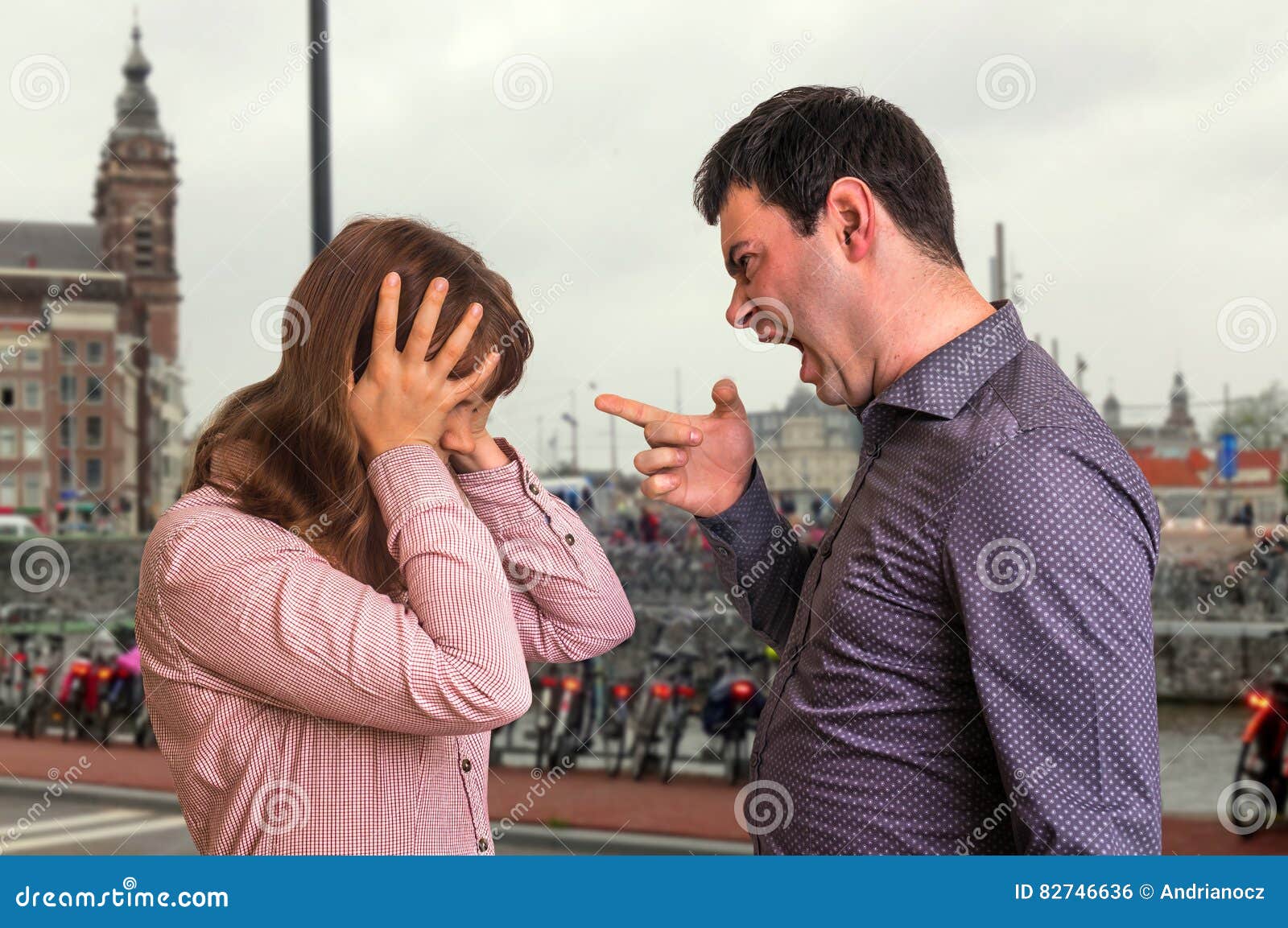 Young Couple into an Argument Stock Photo - Image of people, dispute ...