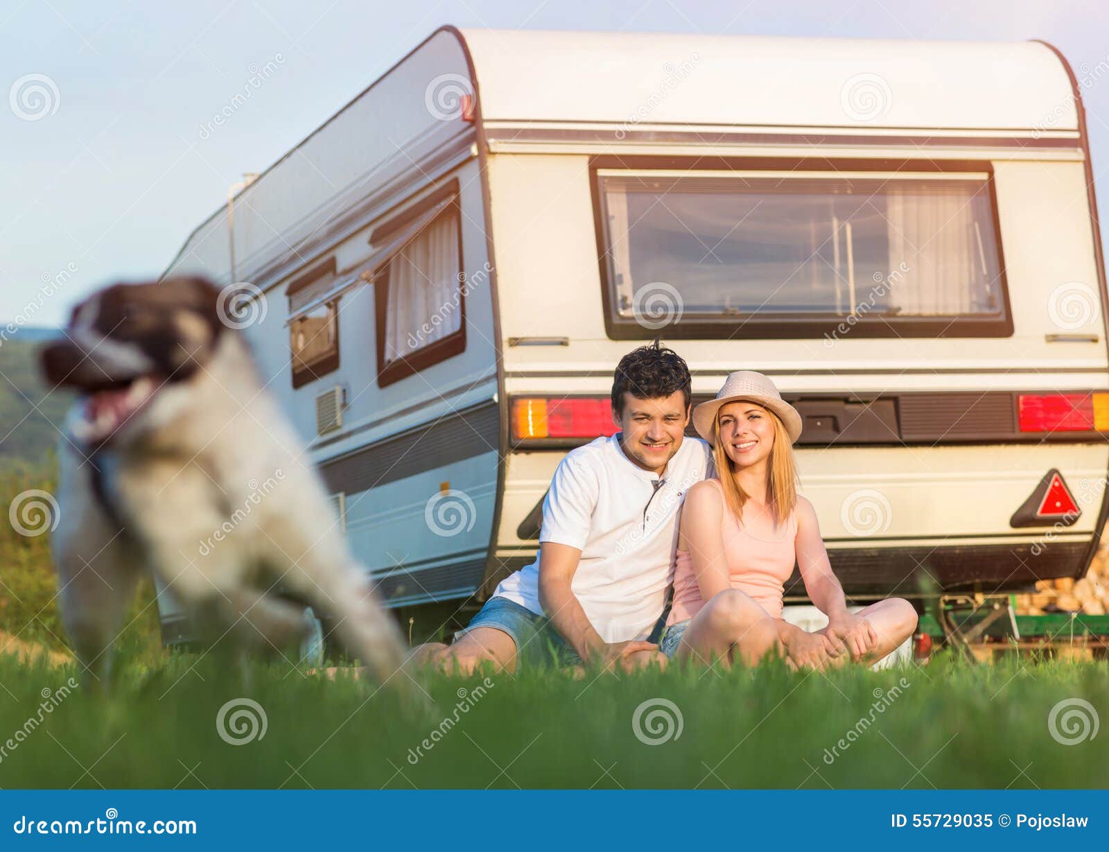 1,137 Caravan Camper Couple Stock Photos - Free & Royalty-Free Stock ...