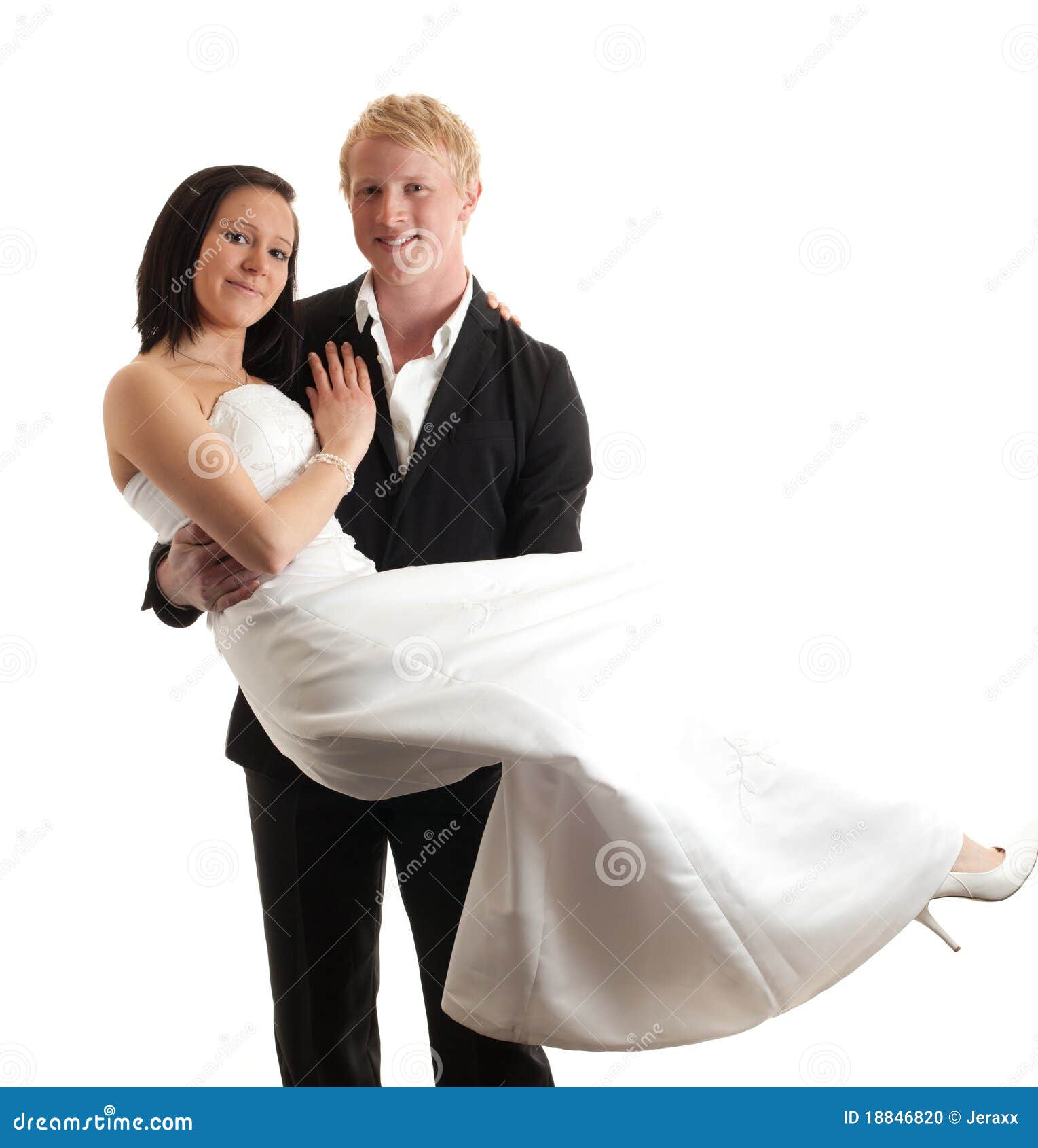 Young couple carrying stock photo. Image of engagement - 18846820