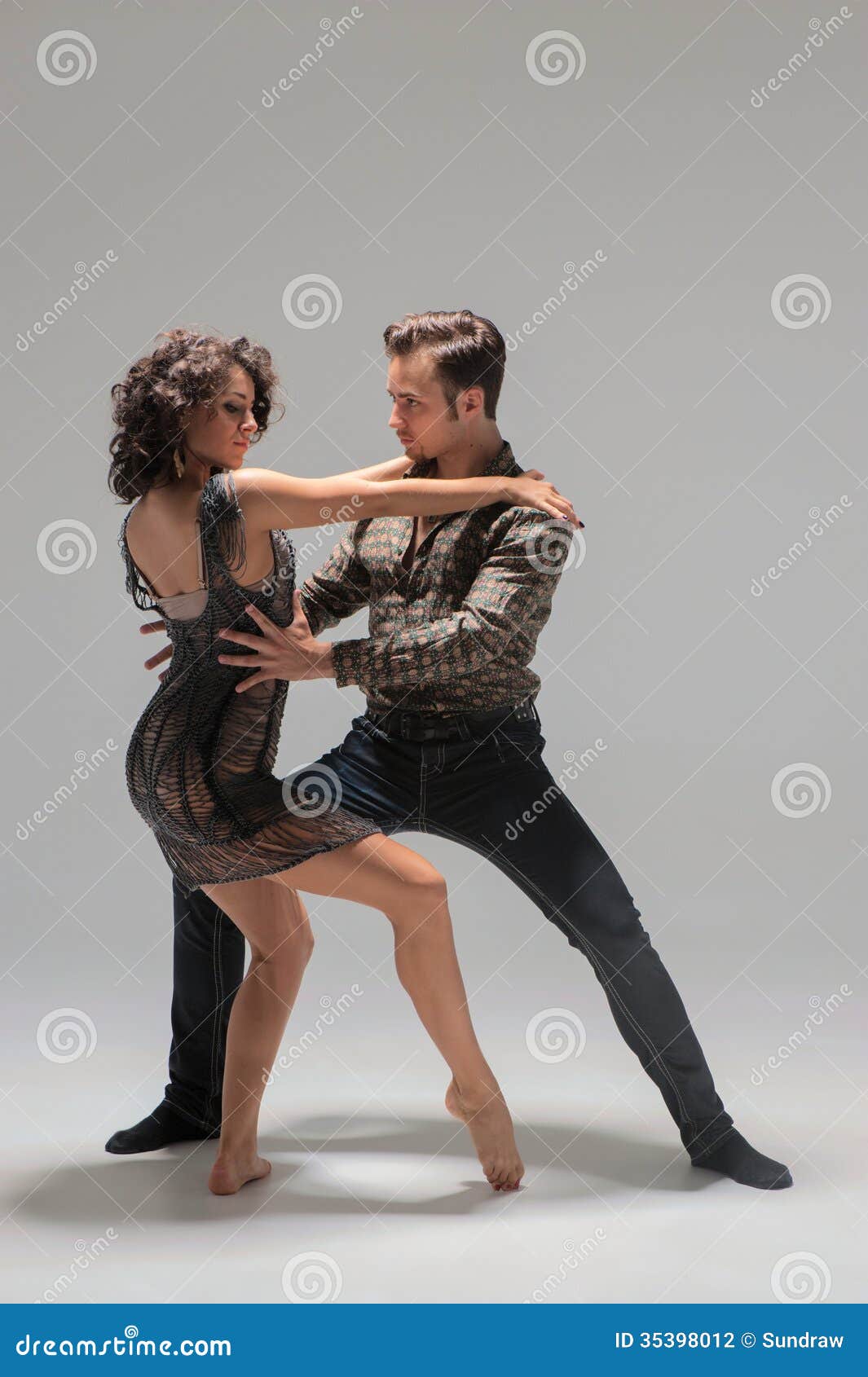 Young couple dancing stock photo. Image of elegance, performance - 35398012