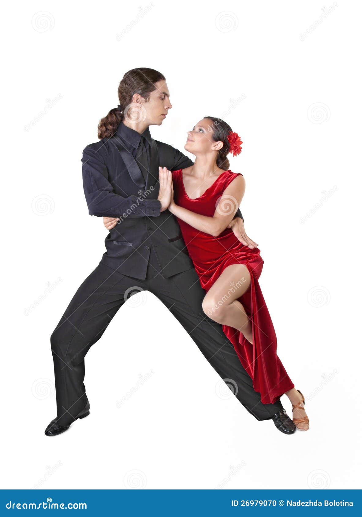 Young couple dancing tango stock photo. Image of people - 26979070