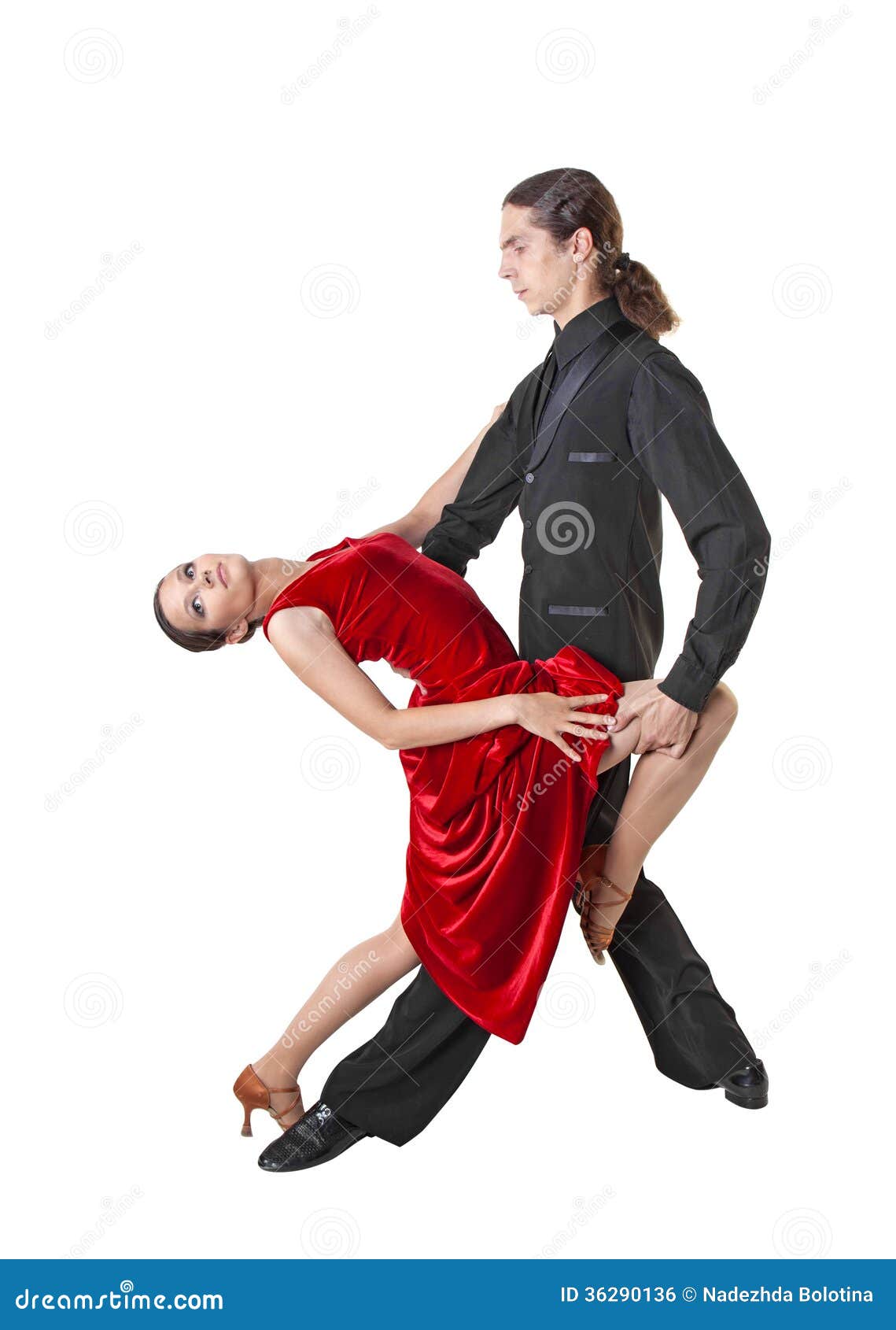 Young couple dancing tango stock photo. Image of masculinity - 36290136