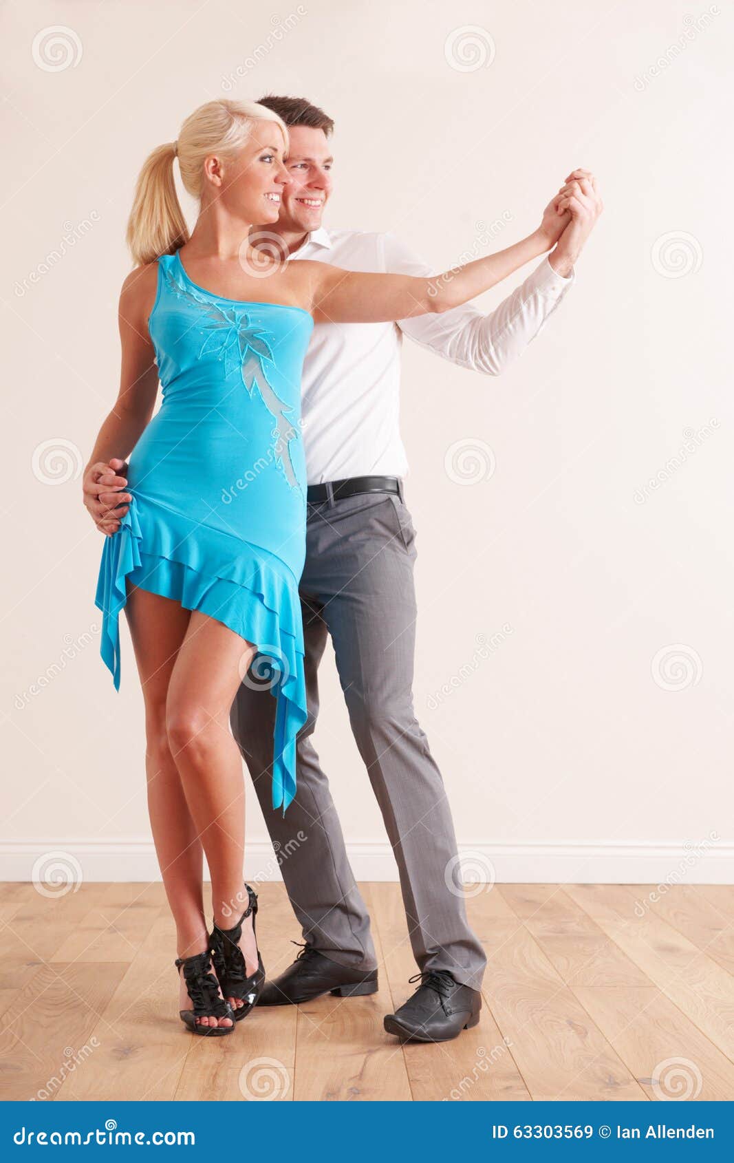 Young Couple Dancing Together Stock Image - Image of male, twenties ...