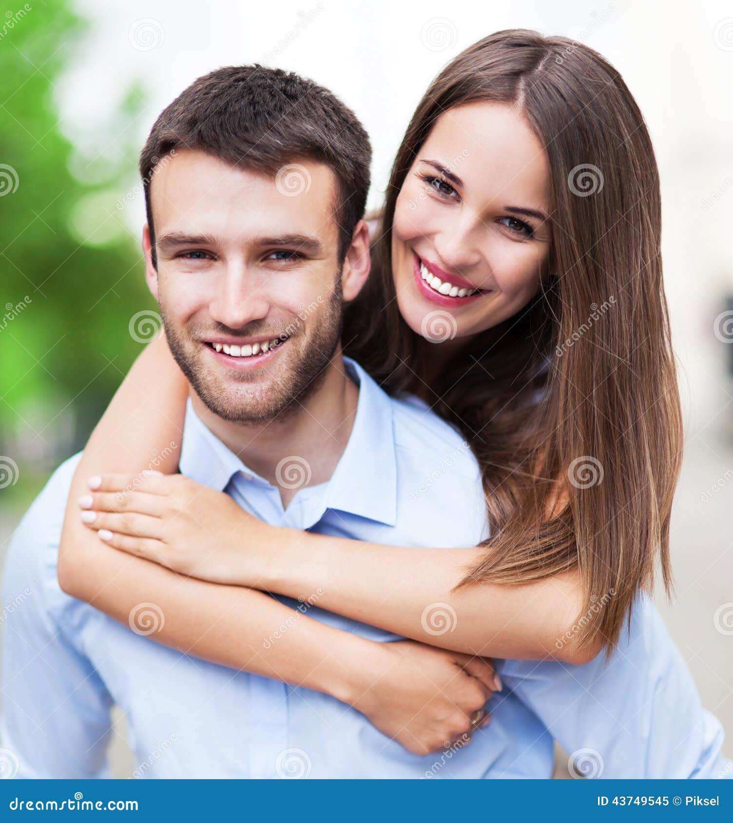 Young couple embracing stock image. Image of hugging - 43749545
