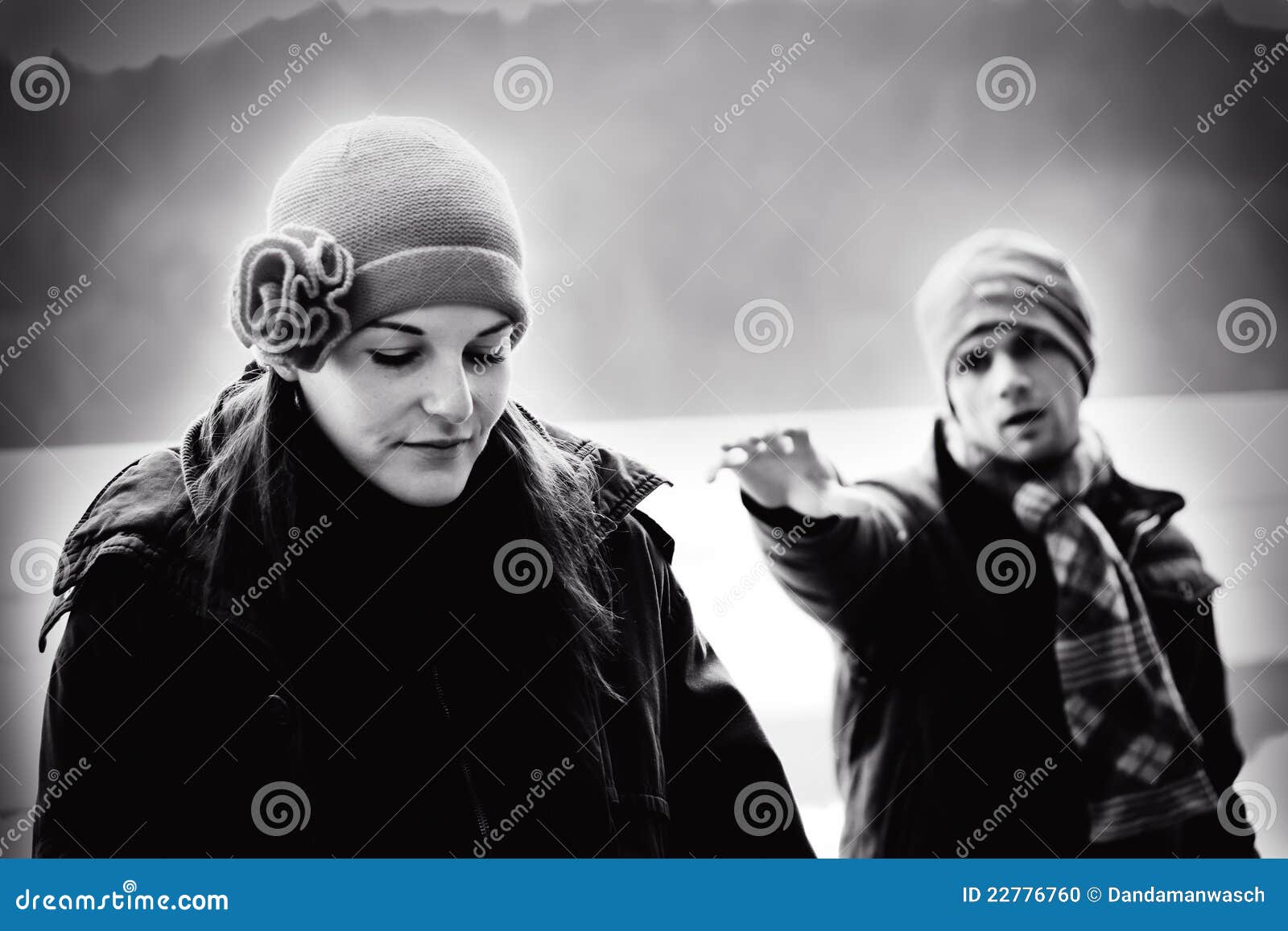 A Young Couple Fighting stock photo. Image of pain, fight - 22776760