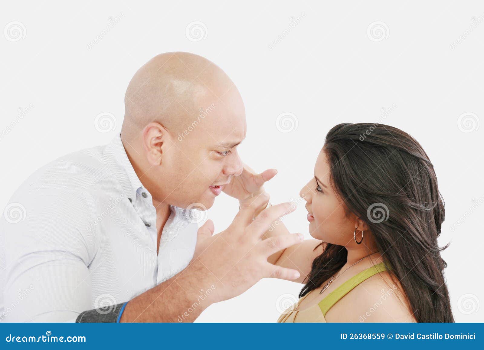 Young couple fighting stock image. Image of conflict - 26368559