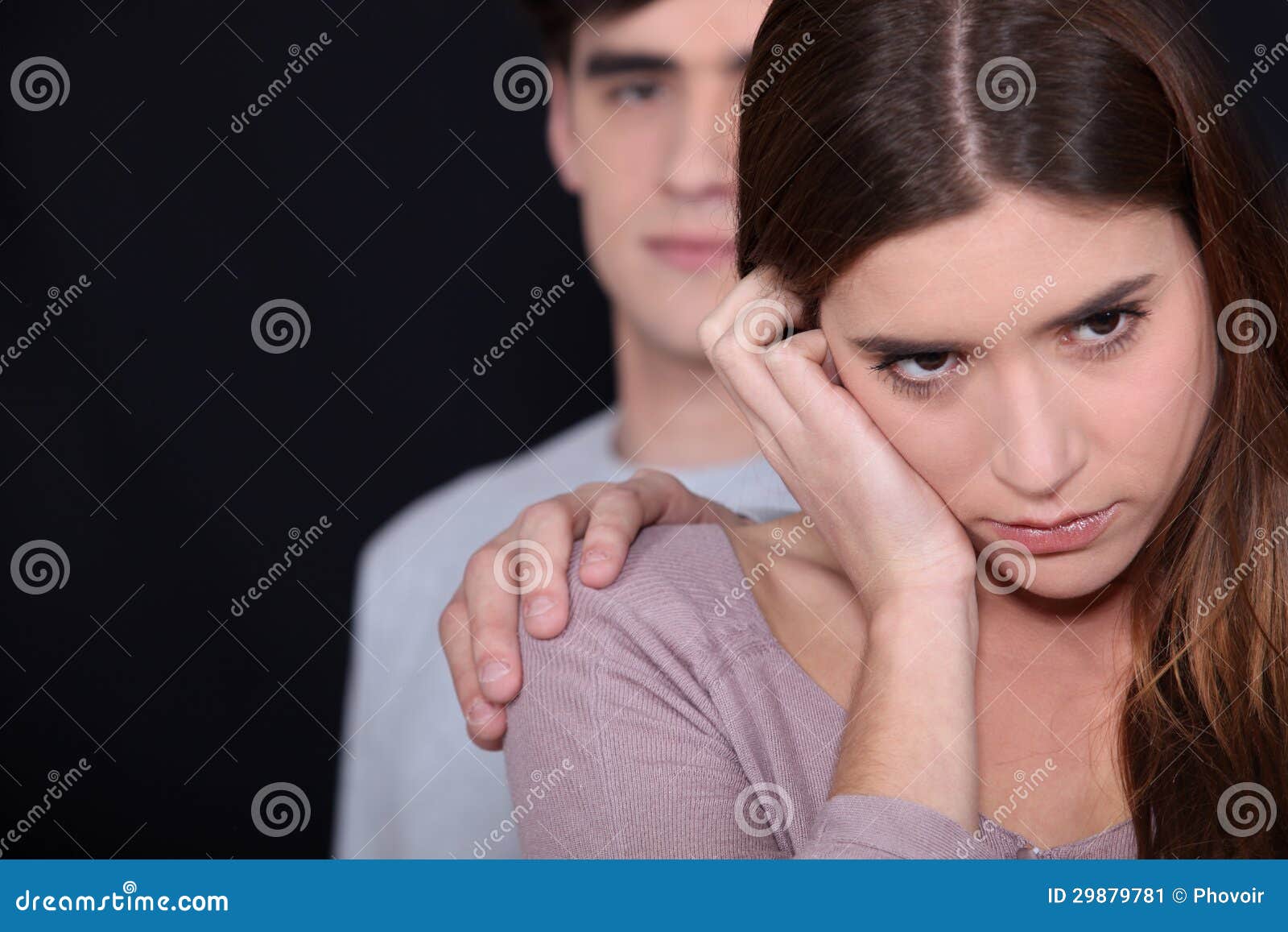 Couple Going through Rough Patch Stock Image - Image of love, couple ...