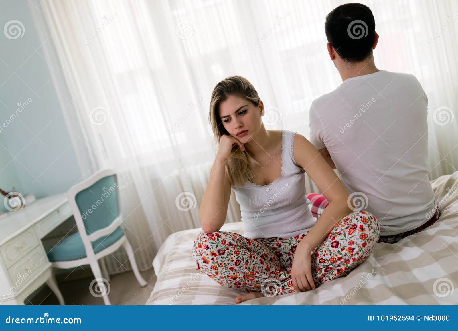 Young Couple Having Problems in Their Relationship Stock Photo - Image ...