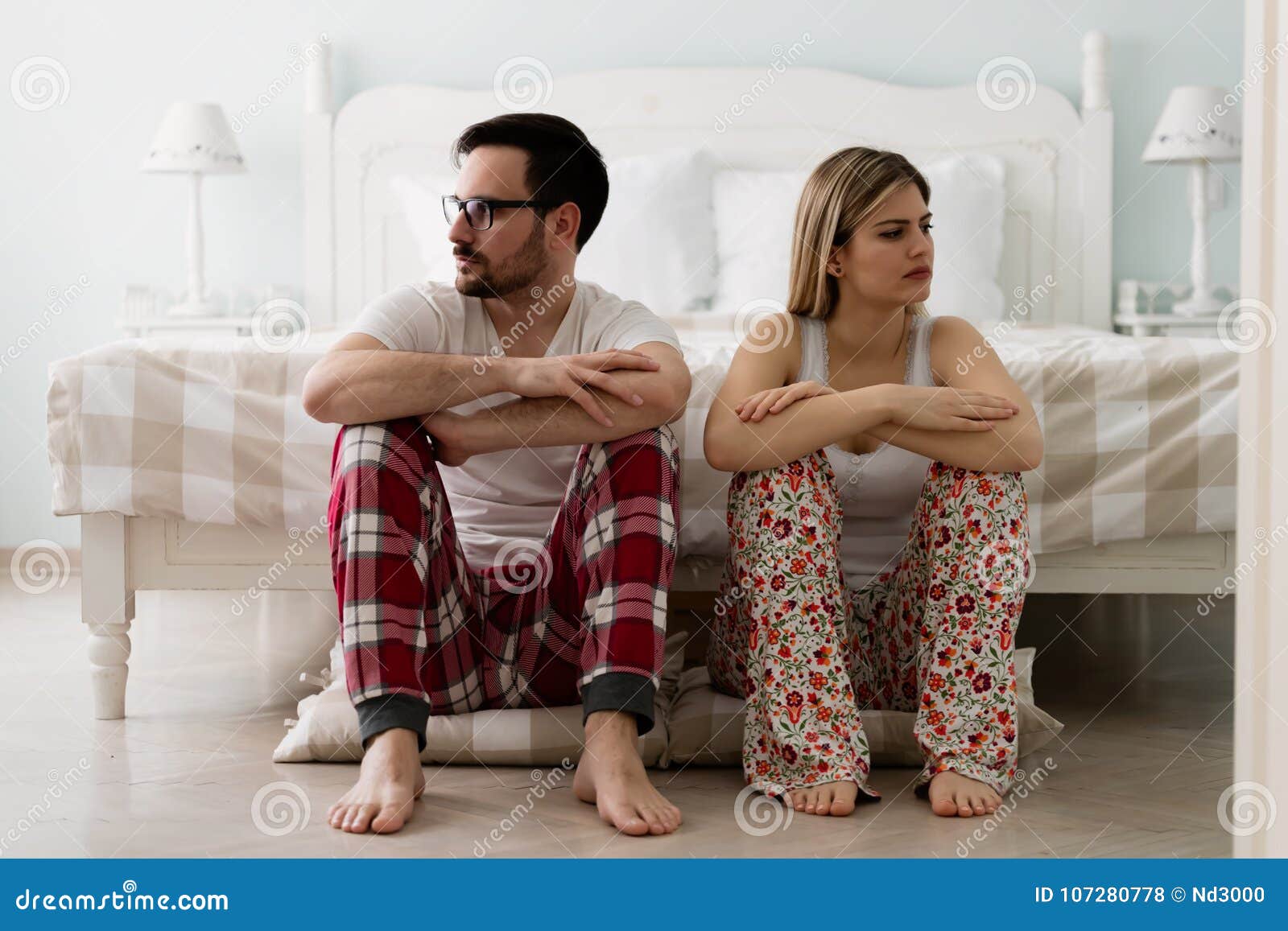Young Couple Having Problems in Their Relationship Stock Photo - Image ...