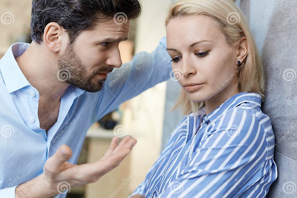 Arguing Couple Stock Image Image Of Emotion European 103906157