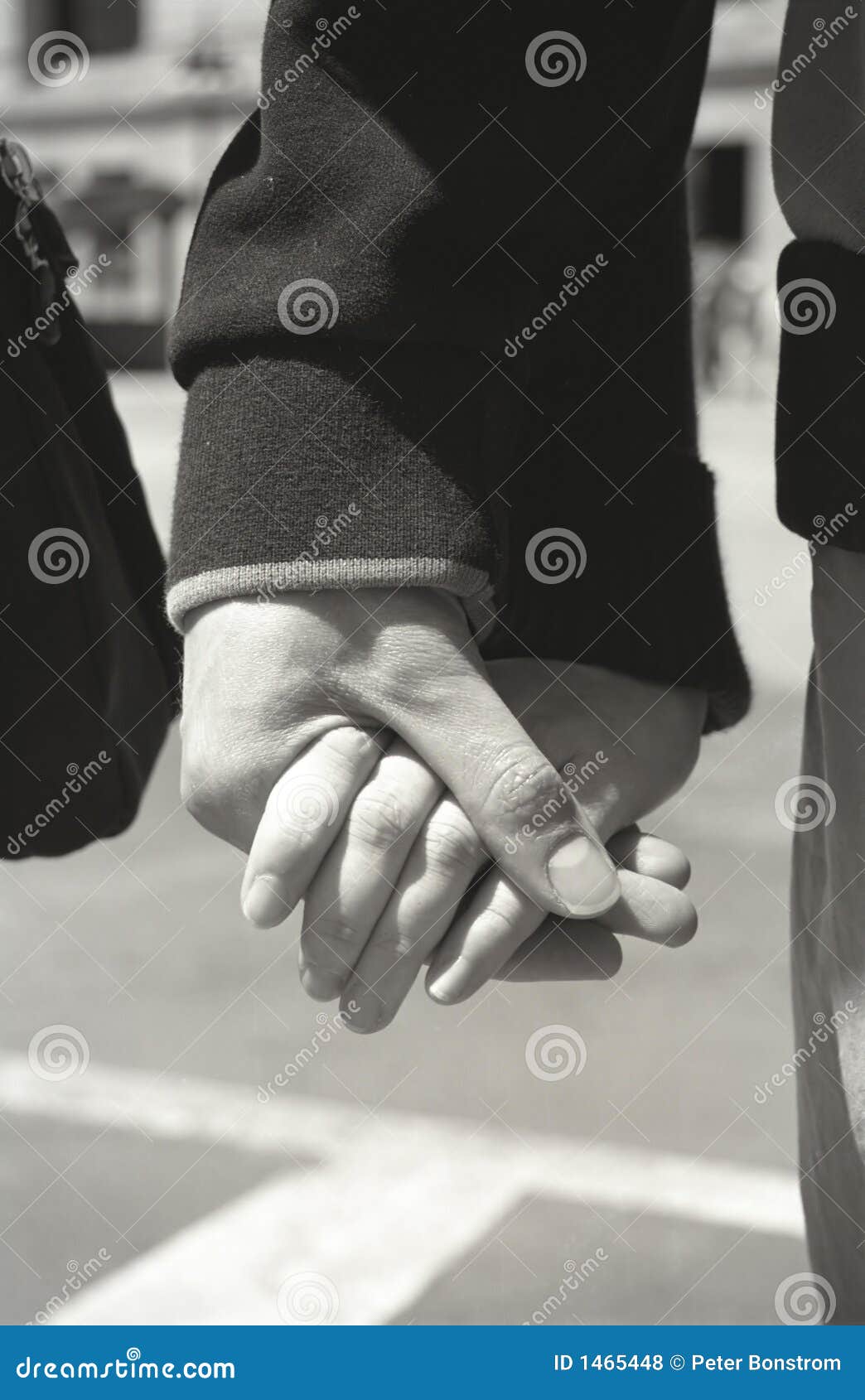 Young Couple Holding Hands stock photo. Image of intimacy - 1465448