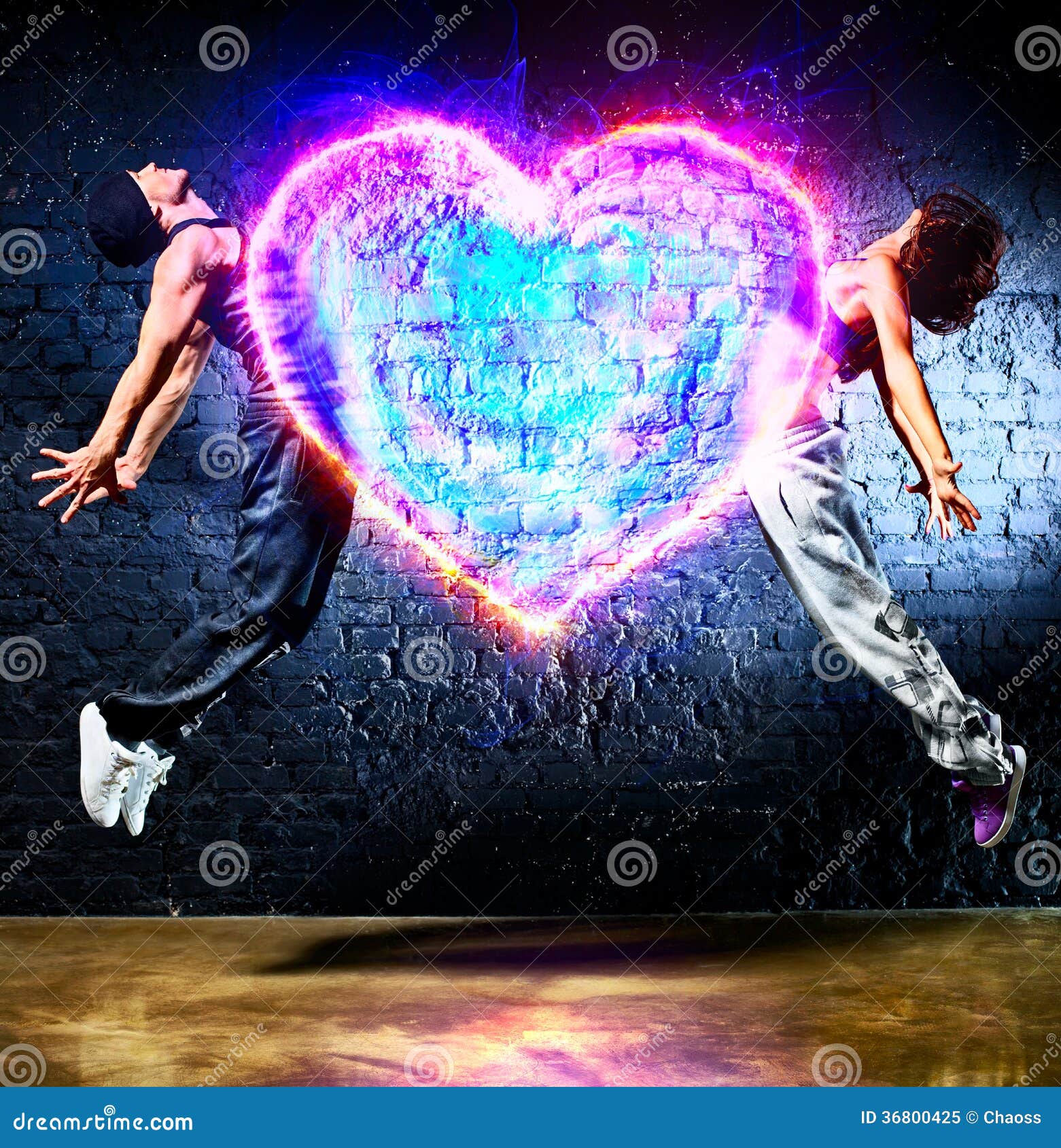 Young couple jumping stock image. Image of profile, female - 36800425