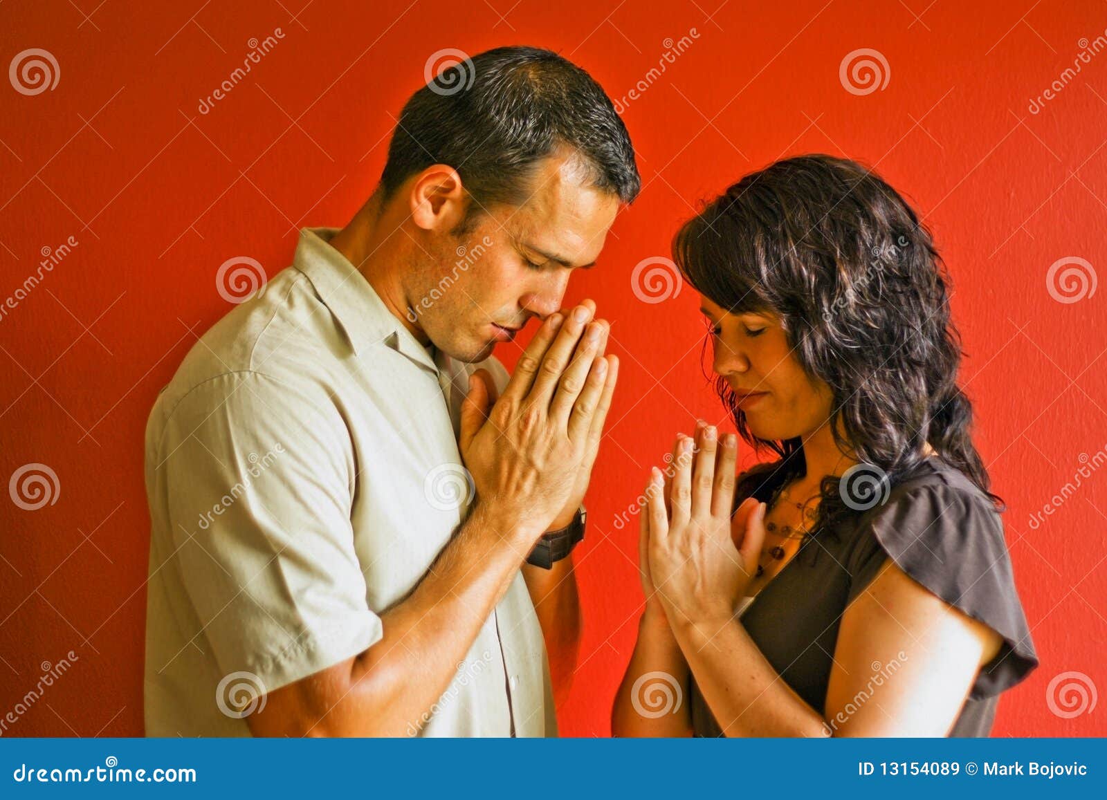 Young Couple Praying stock image. Image of young, boyfriend - 13154089