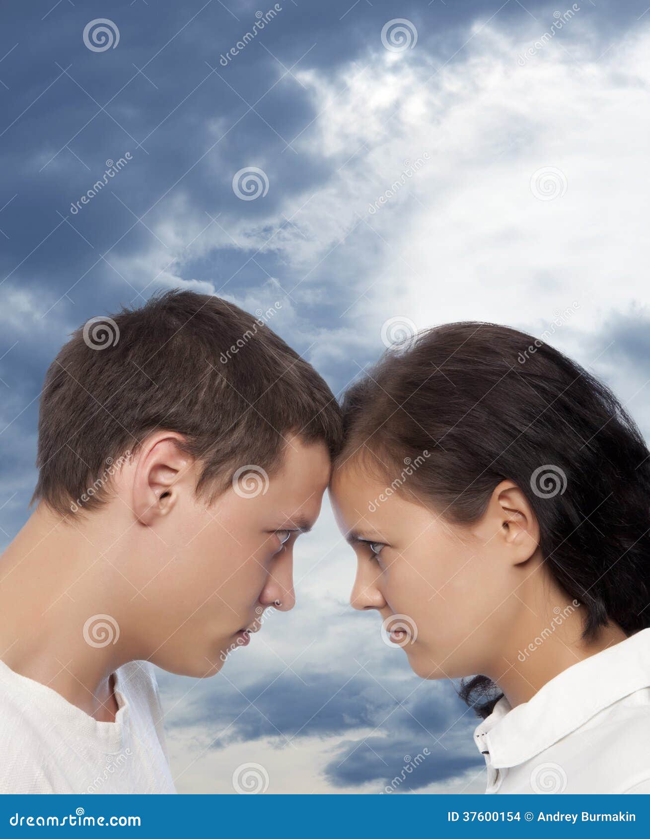 Young couple quarreling stock photo. Image of boyfriend - 37600154