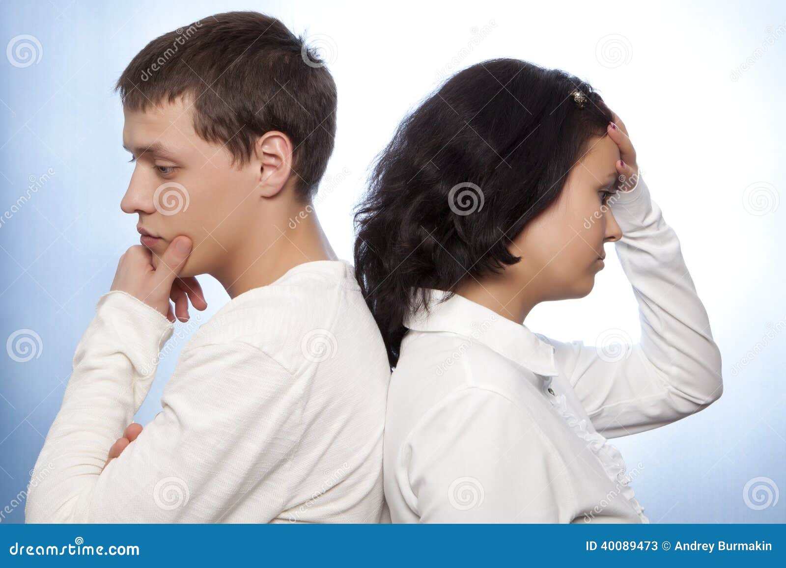 Young couple quarreling stock image. Image of anger, conflict - 40089473