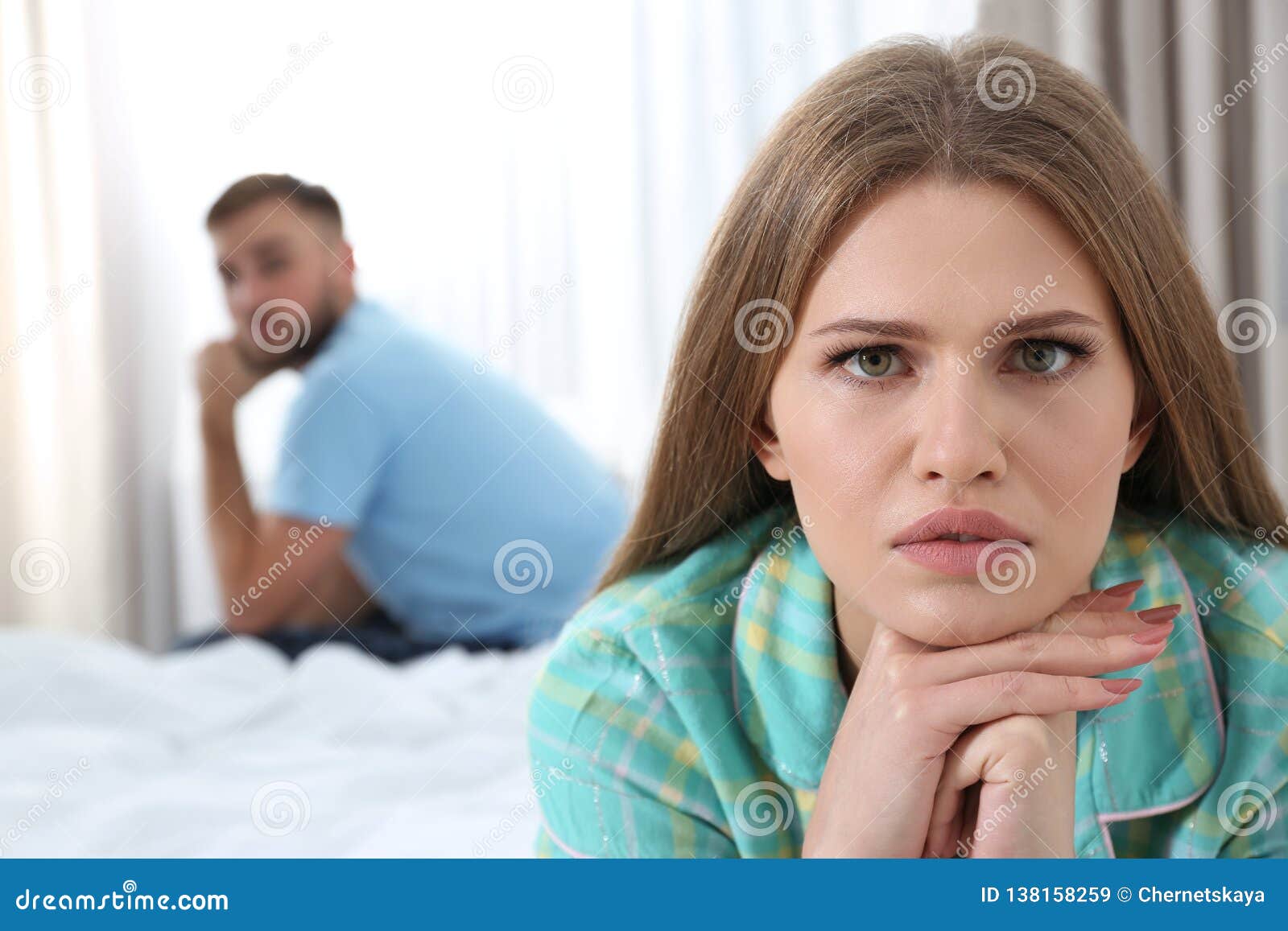 Young Couple with Relationship Problems Ignoring Each Other Stock Image ...