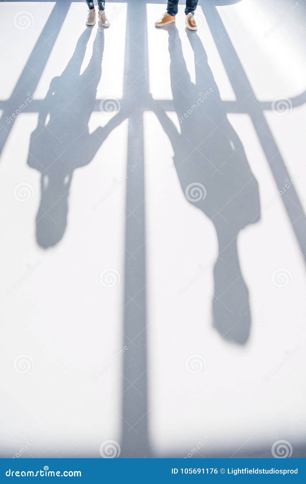 Young couple and shadows stock photo. Image of young - 105691176