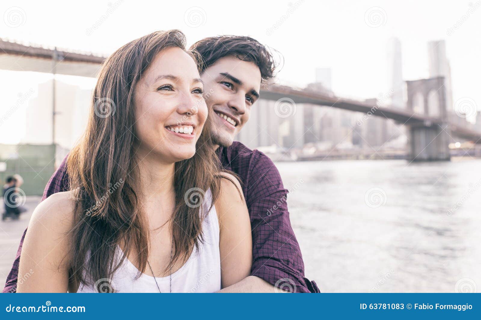 Young Couple Spending Time Together Stock Image - Image of brooklyn ...