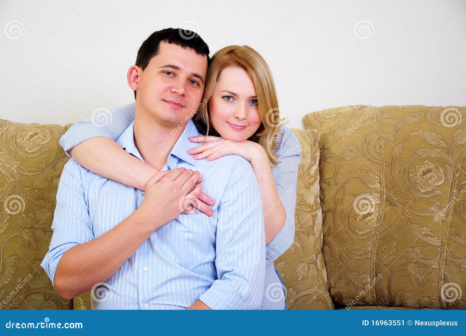 Young Couple Spends Time Together Stock Image - Image of husband ...