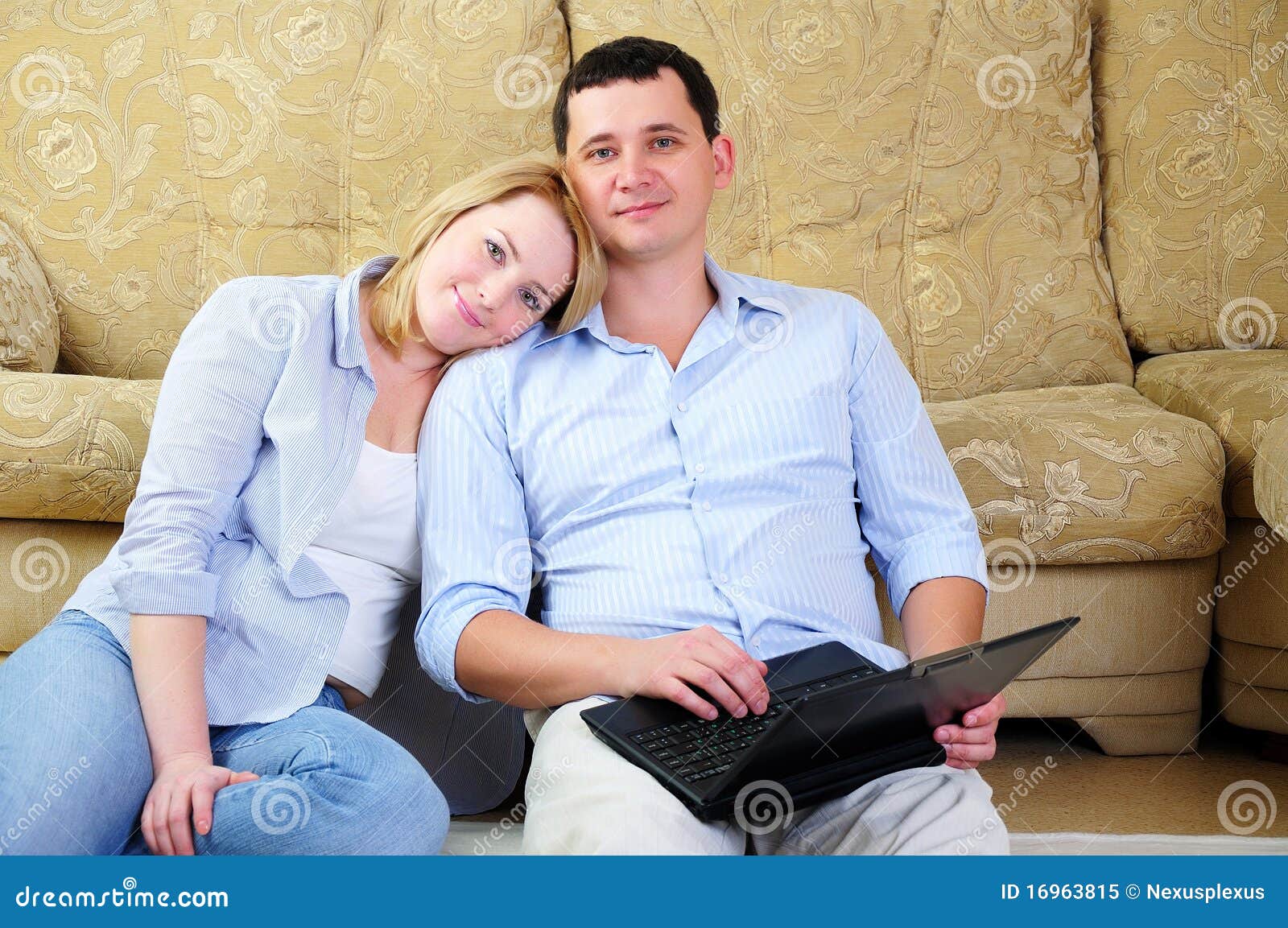 Young Couple Spends Time Together Stock Image - Image of boyfriend ...