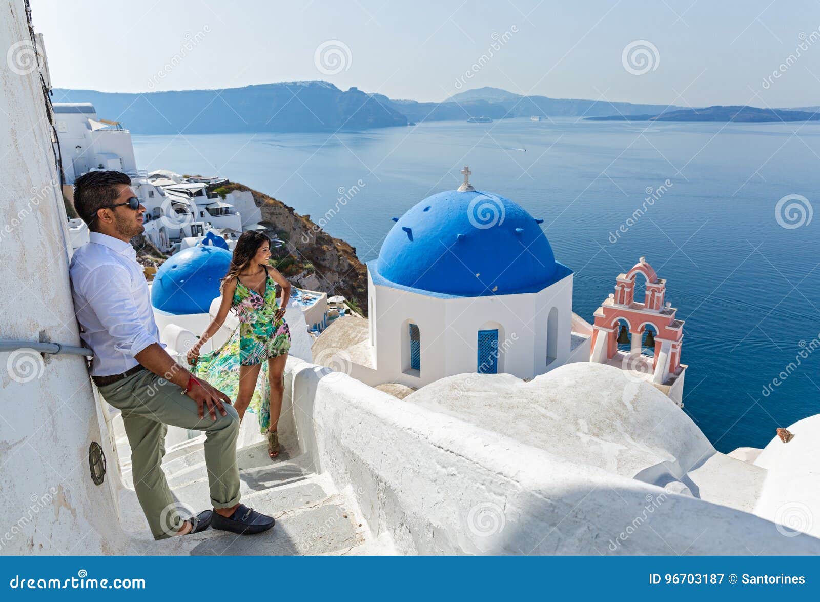 Young Couple On Their Honeymoon Stock Image Image Of Island Beautiful 96703187
