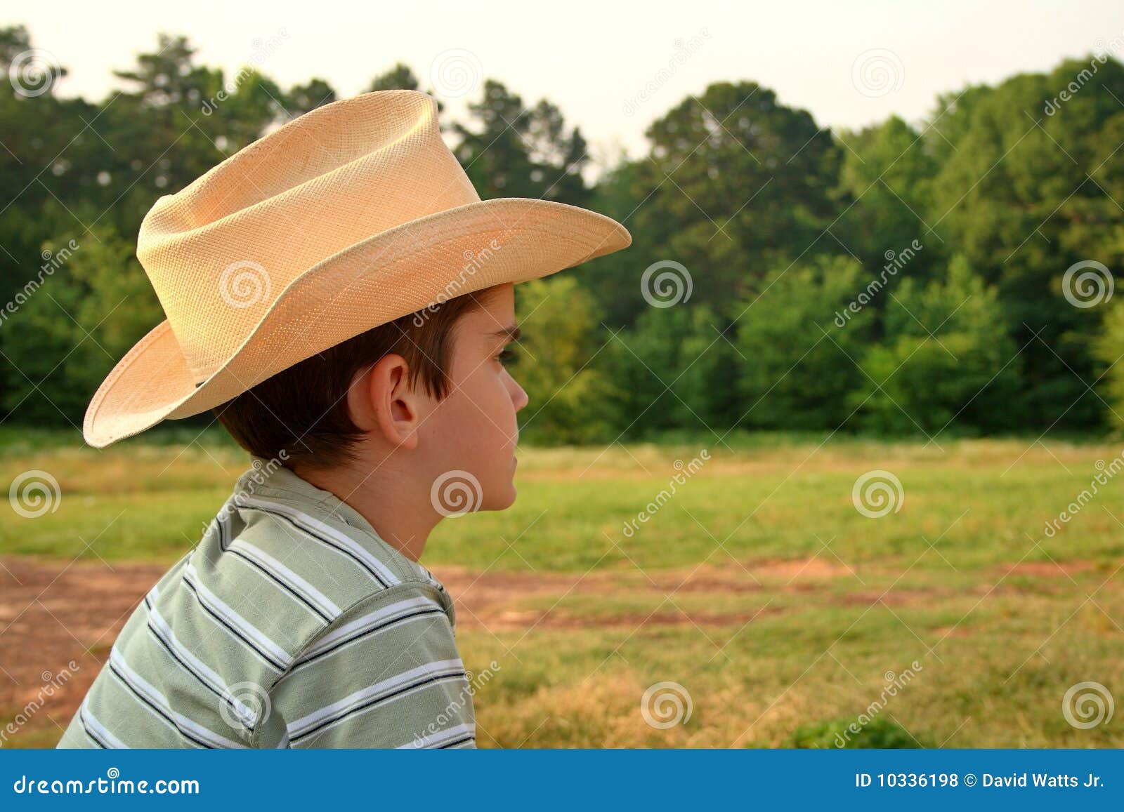 Young Cowboy stock photo. Image of white, male, portrait - 10336198