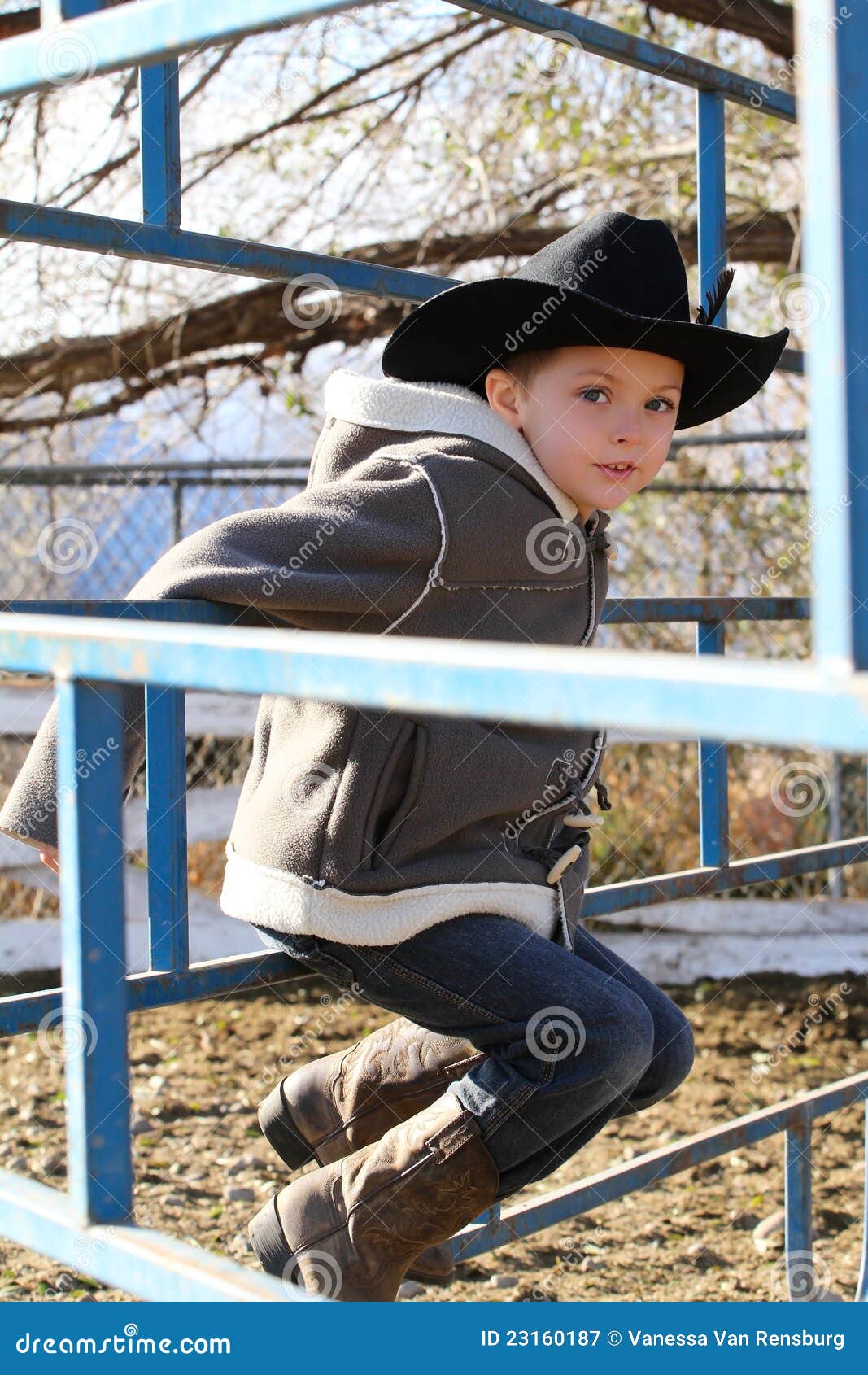 Young cowboy stock image. Image of ground, childhood - 23160187