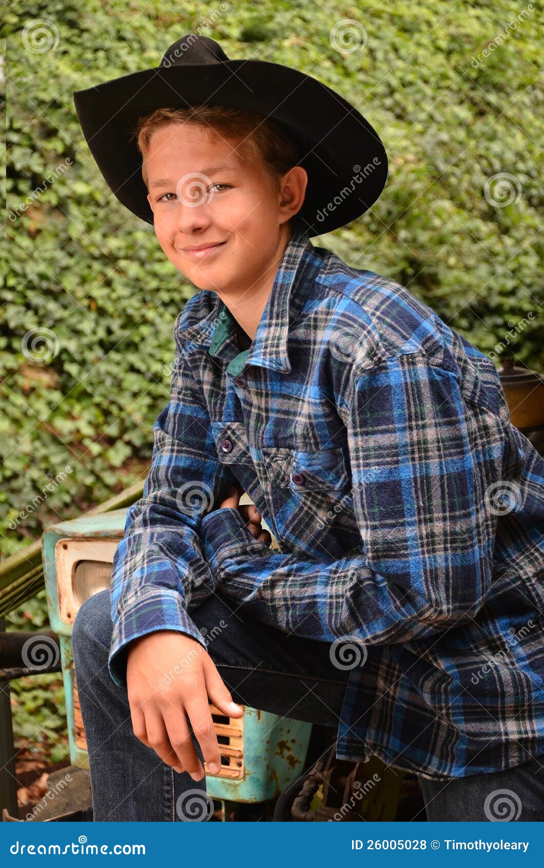 Young Cowboy stock photo. Image of lifestyle, american - 26005028