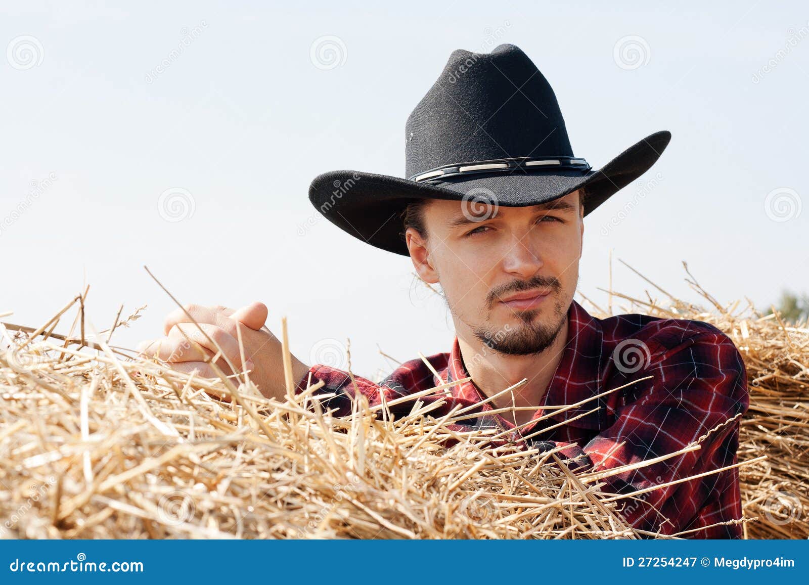 Young cowboy stock image. Image of cowboy, heat, nature - 27254247