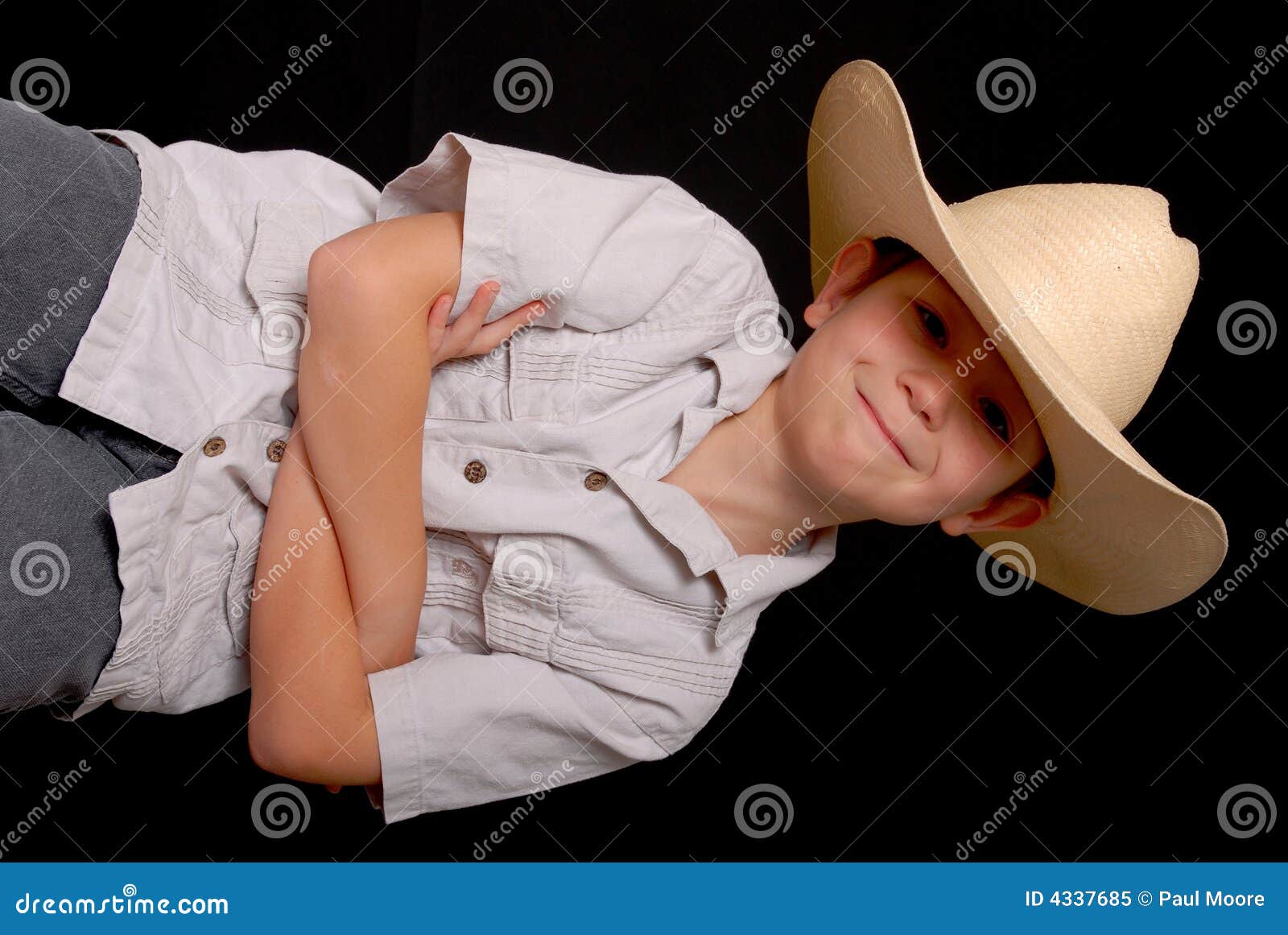 Young Cowboy stock image. Image of happy, rancher, western - 4337685